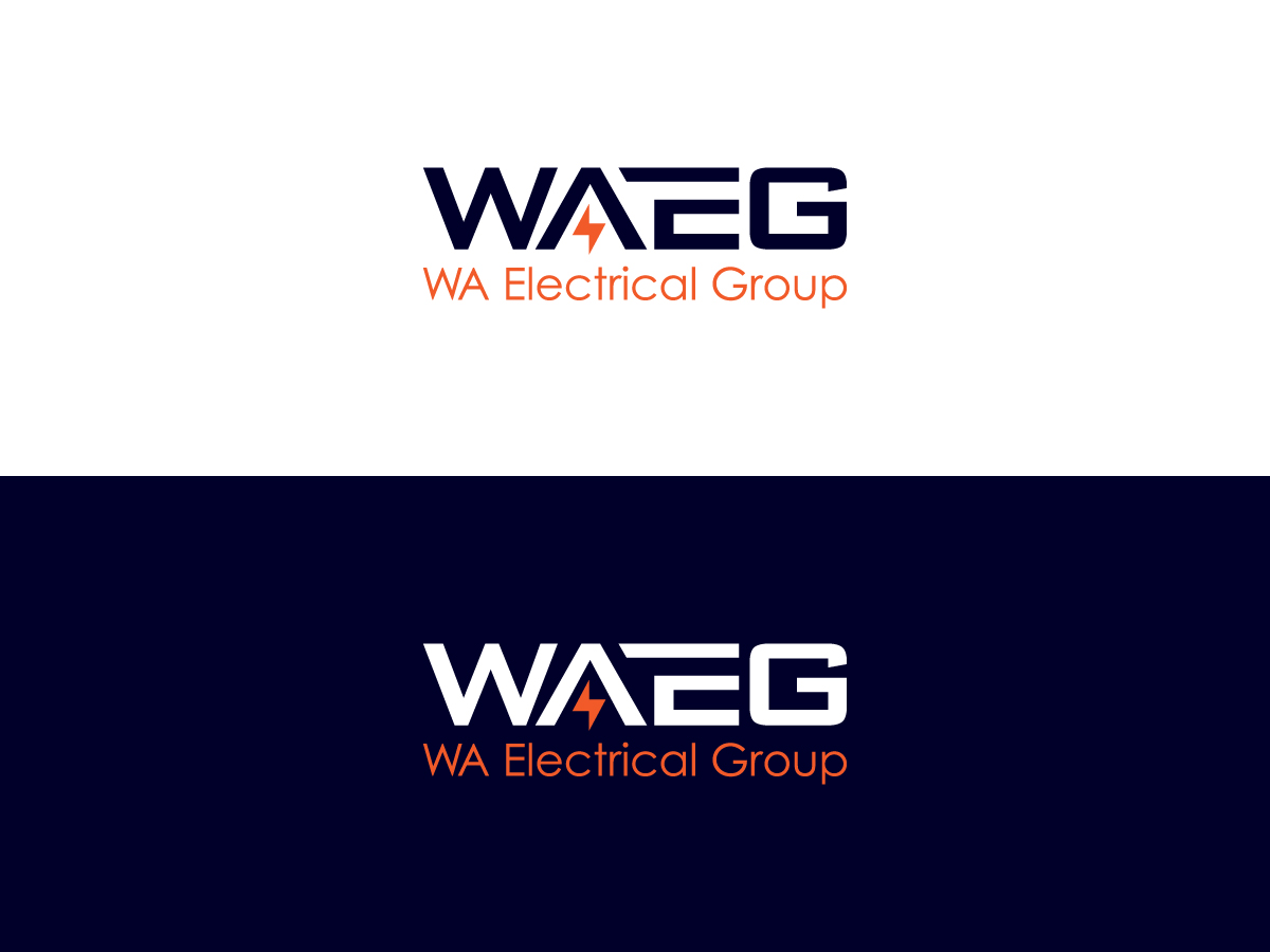 Logo Design for WAEG ( WA Electrical Group ) by Qahaj Studios | Design ...