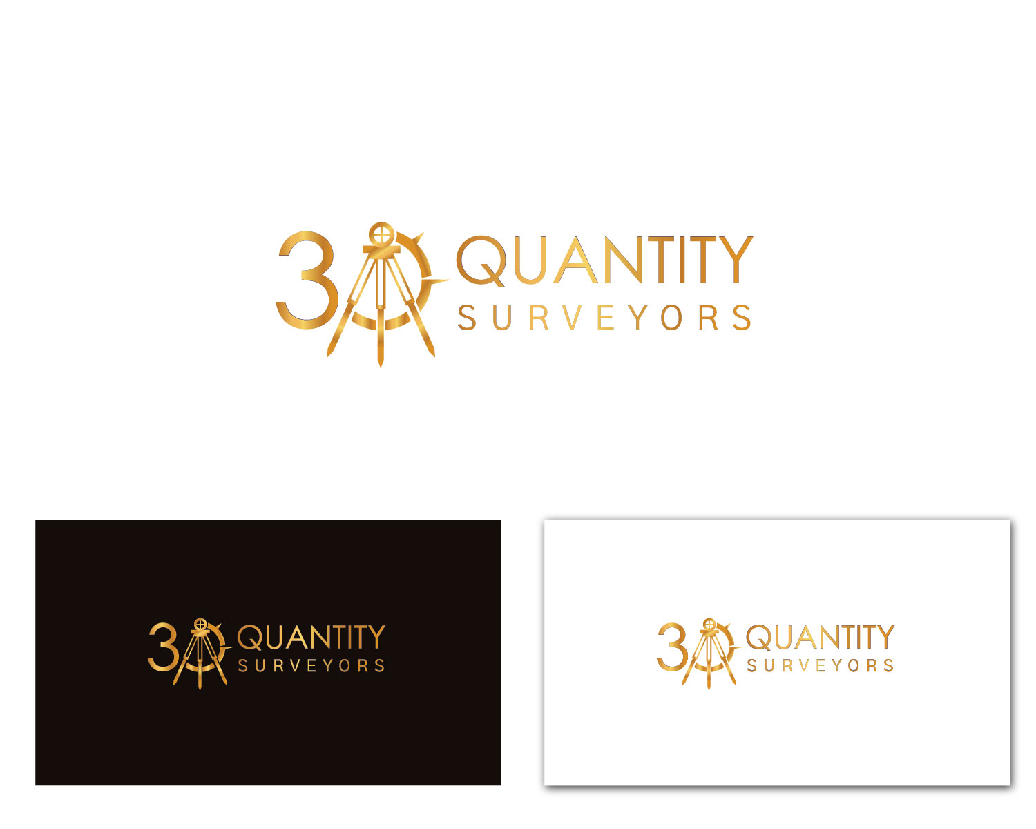 Elegant, Playful, Construction Logo Design for 3D Quantity Surveyors by ...