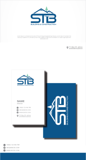 STB Building & Construction | 31 Logo Designs for STB Building ...