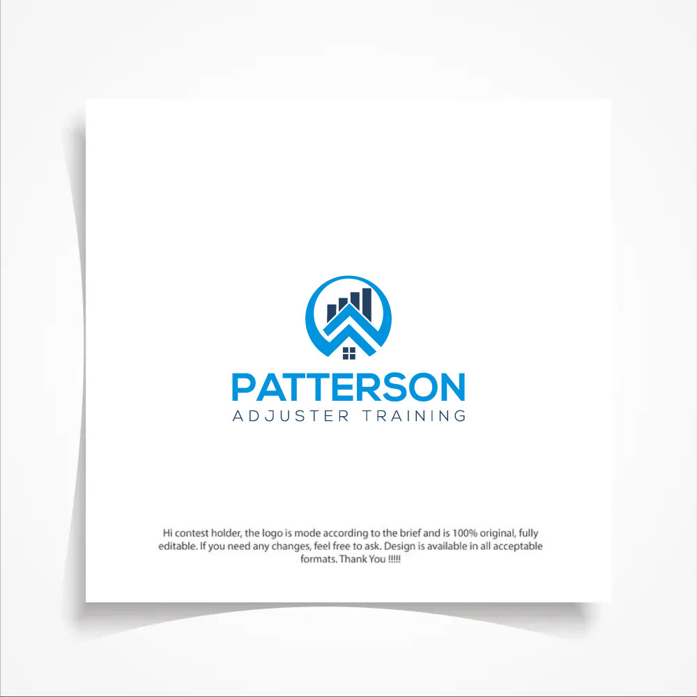 Logo Design for Patterson Adjuster Training by mamunit_1 | Design #27599650