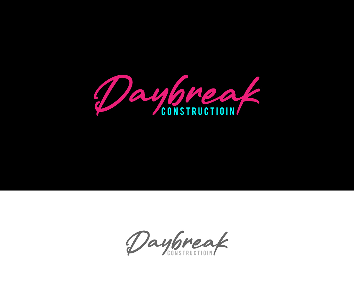 Playful, Modern Logo Design for Daybreak Construction by jonkonrad ...