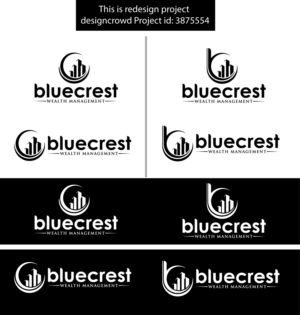BLUECREST FINANCIAL ALLIANCES LOGO RE-WORK | 35 Logo Designs for ...