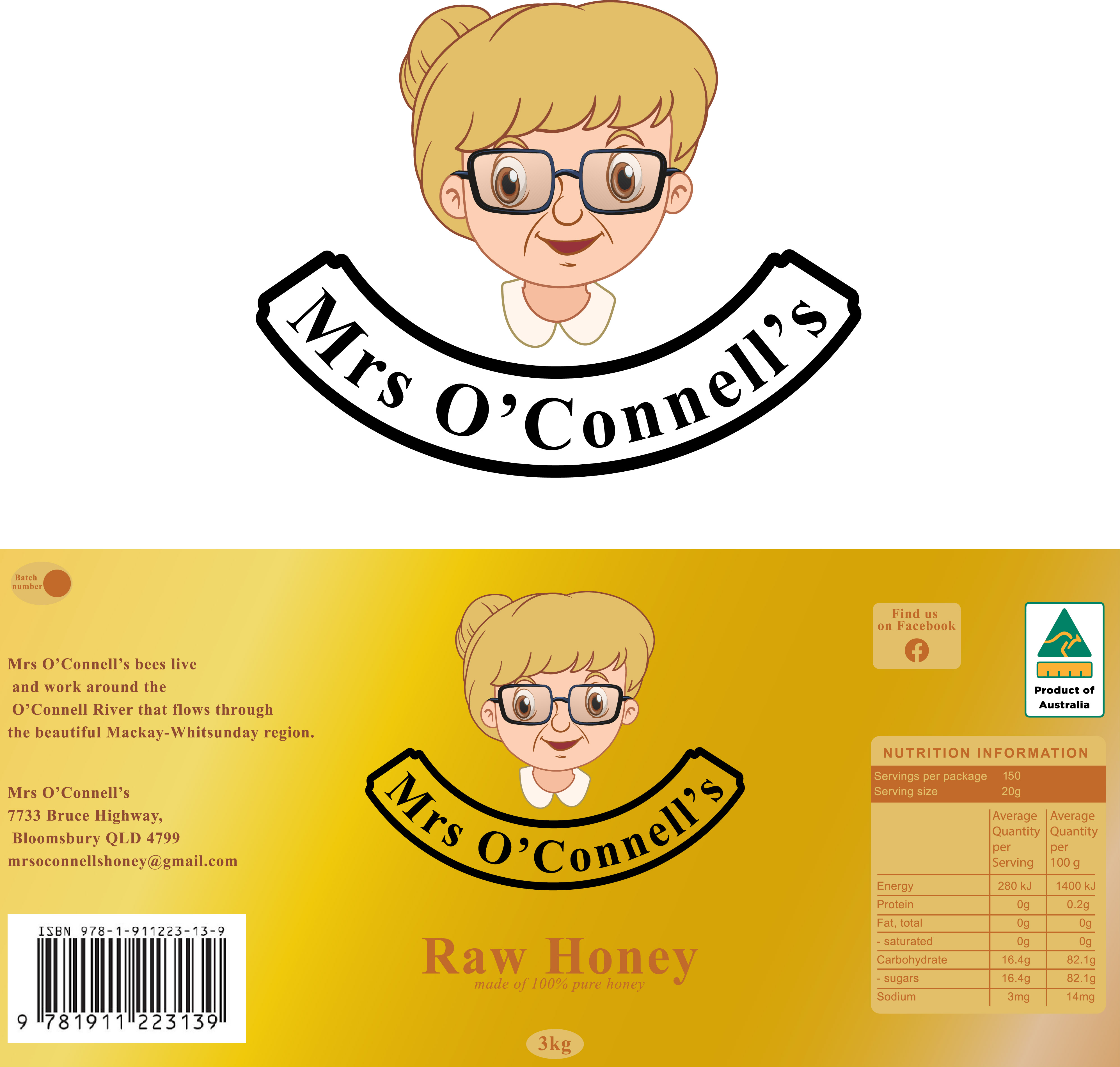 Professional, Elegant, Food Label Design for a Company by Simo ...