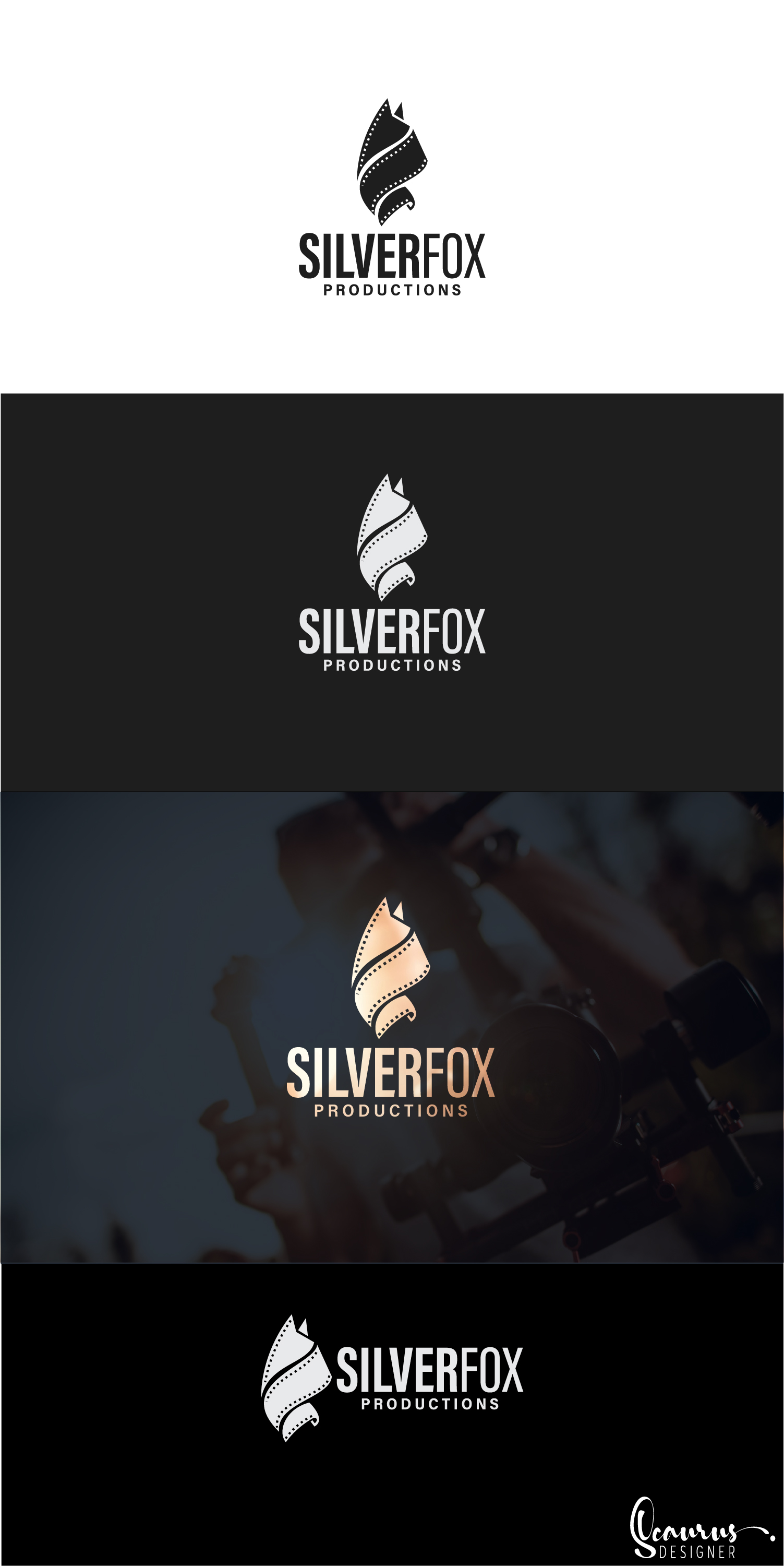 Logo Design for Silver Fox Productions by InkThink by Scaurus | Design ...
