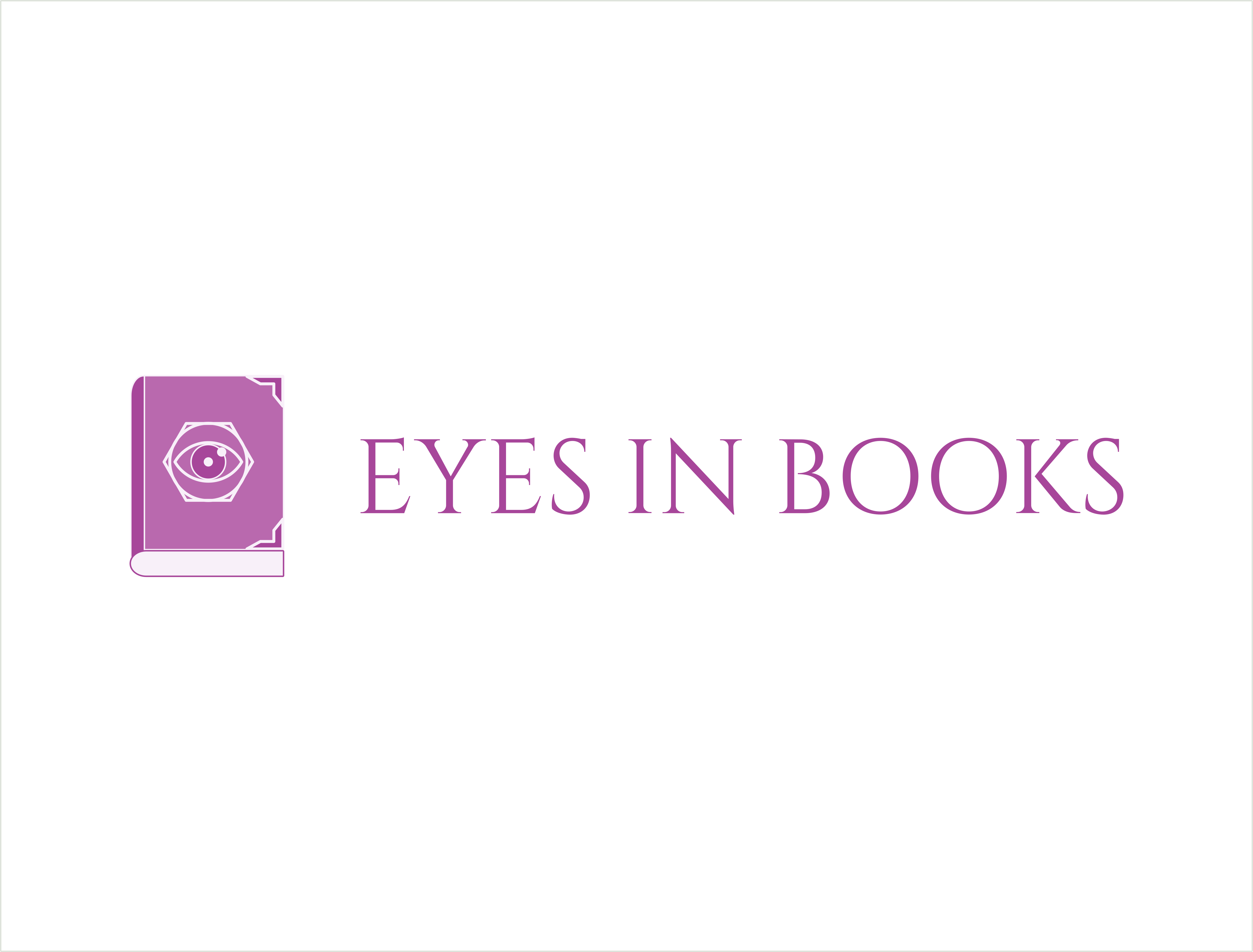 Playful, Personable, books Logo Design for Eyes in Books by Akash K S ...