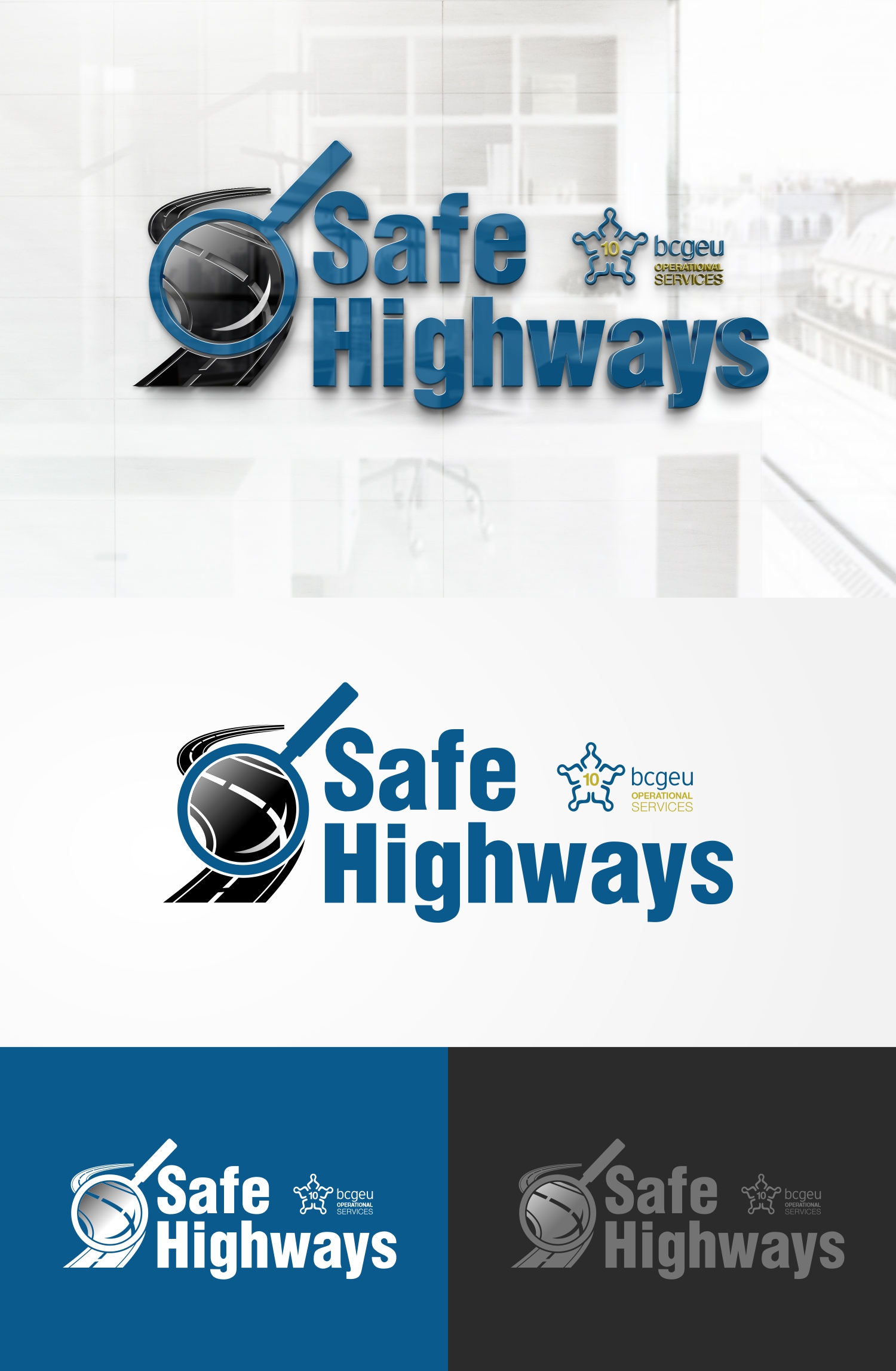 Elegant, Playful, Road maintenance Logo Design for Safe Highways by B8 ...