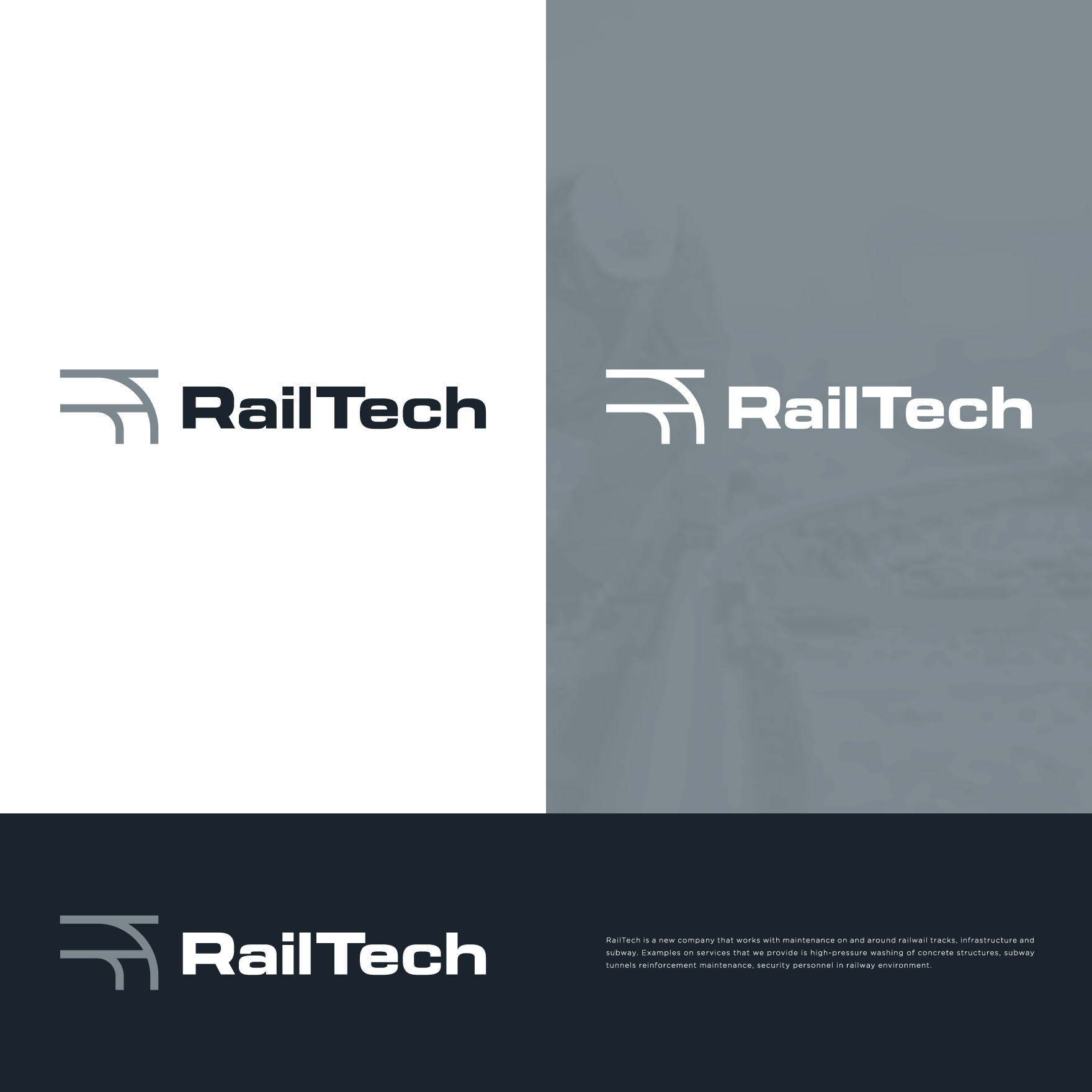 Logo Design for RailTech by ds | designstructure | Design #27629913
