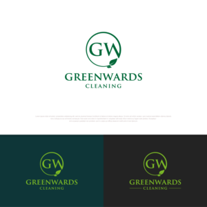 Greenwards Logo | 45 Logo Designs for Greenwards cleaning