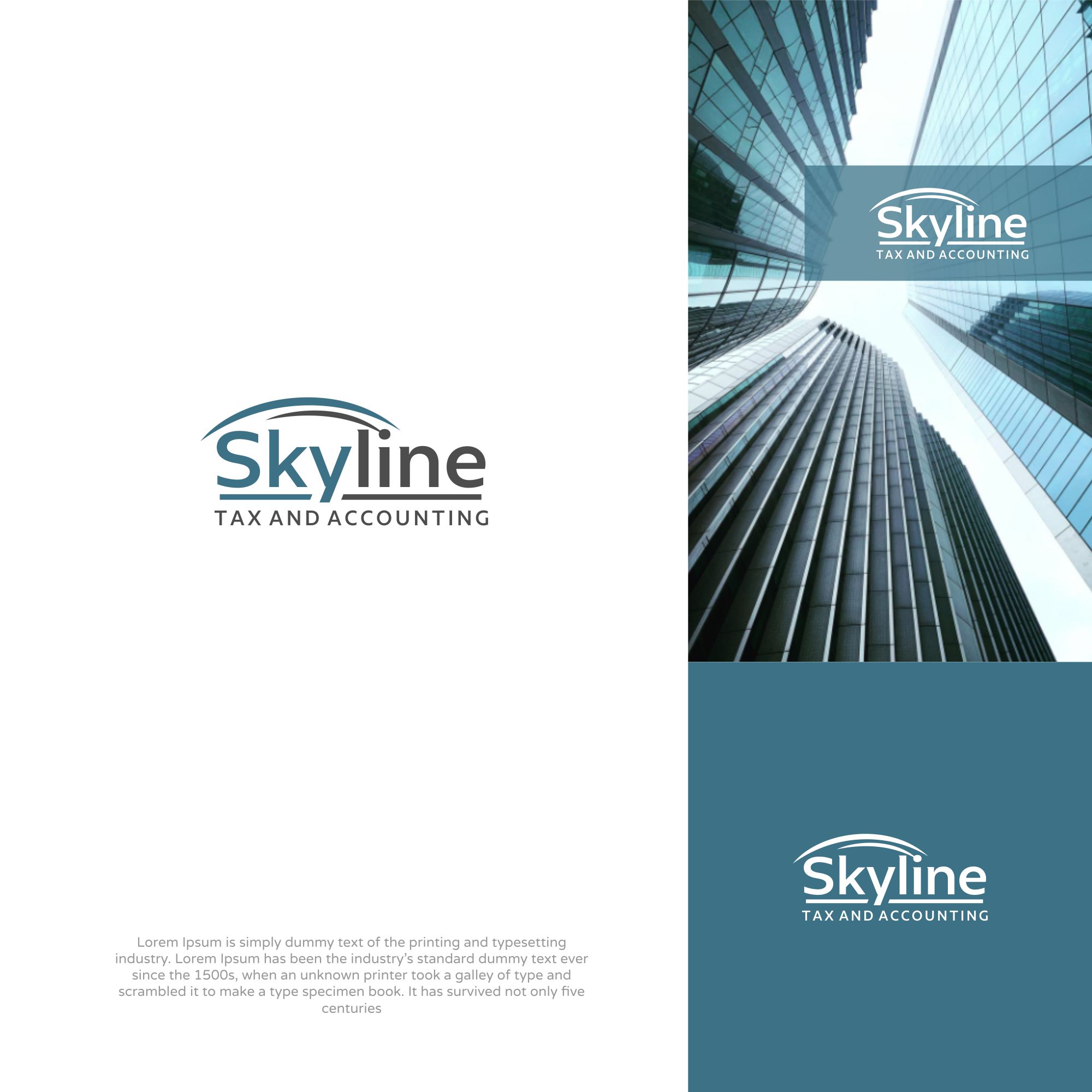 Logo Design for Skyline Tax and Accounting by SigmaStudio | Design ...