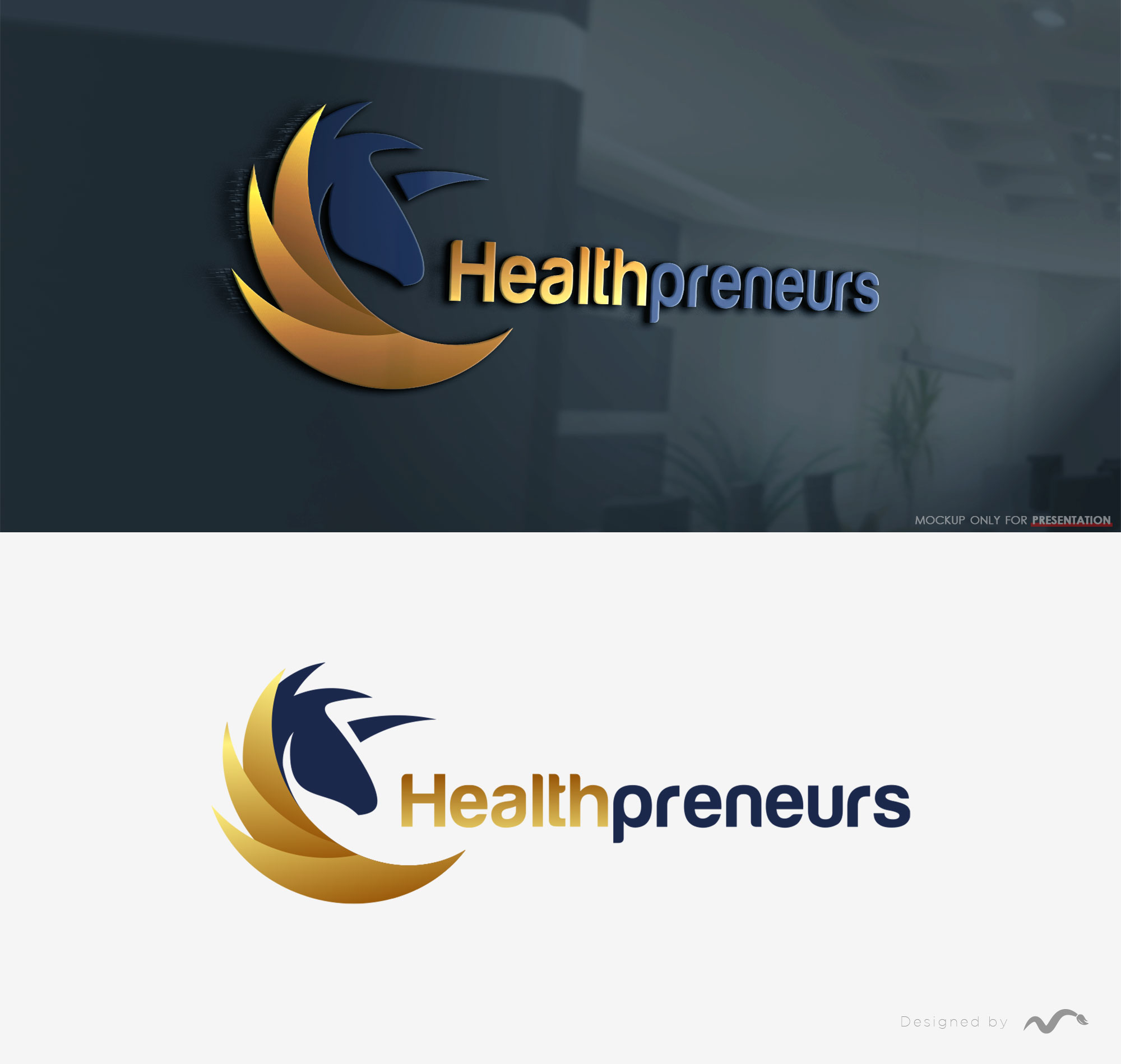 Upmarket, Serious, Healthcare Logo Design for Healthpreneurs by Mono.co ...