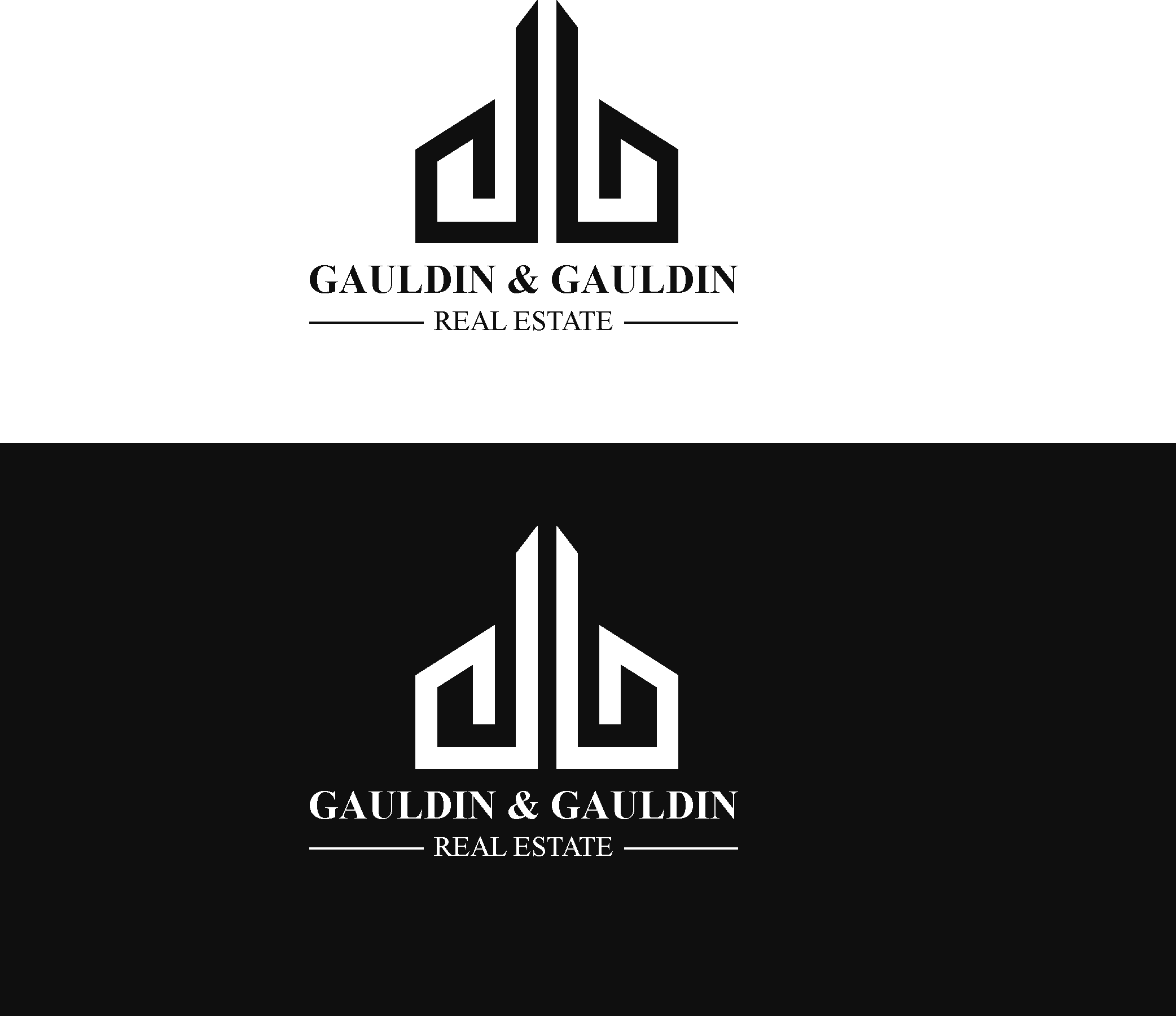 Logo Design for Gauldin & Gauldin Real Estate by HelloGraphix | Design ...