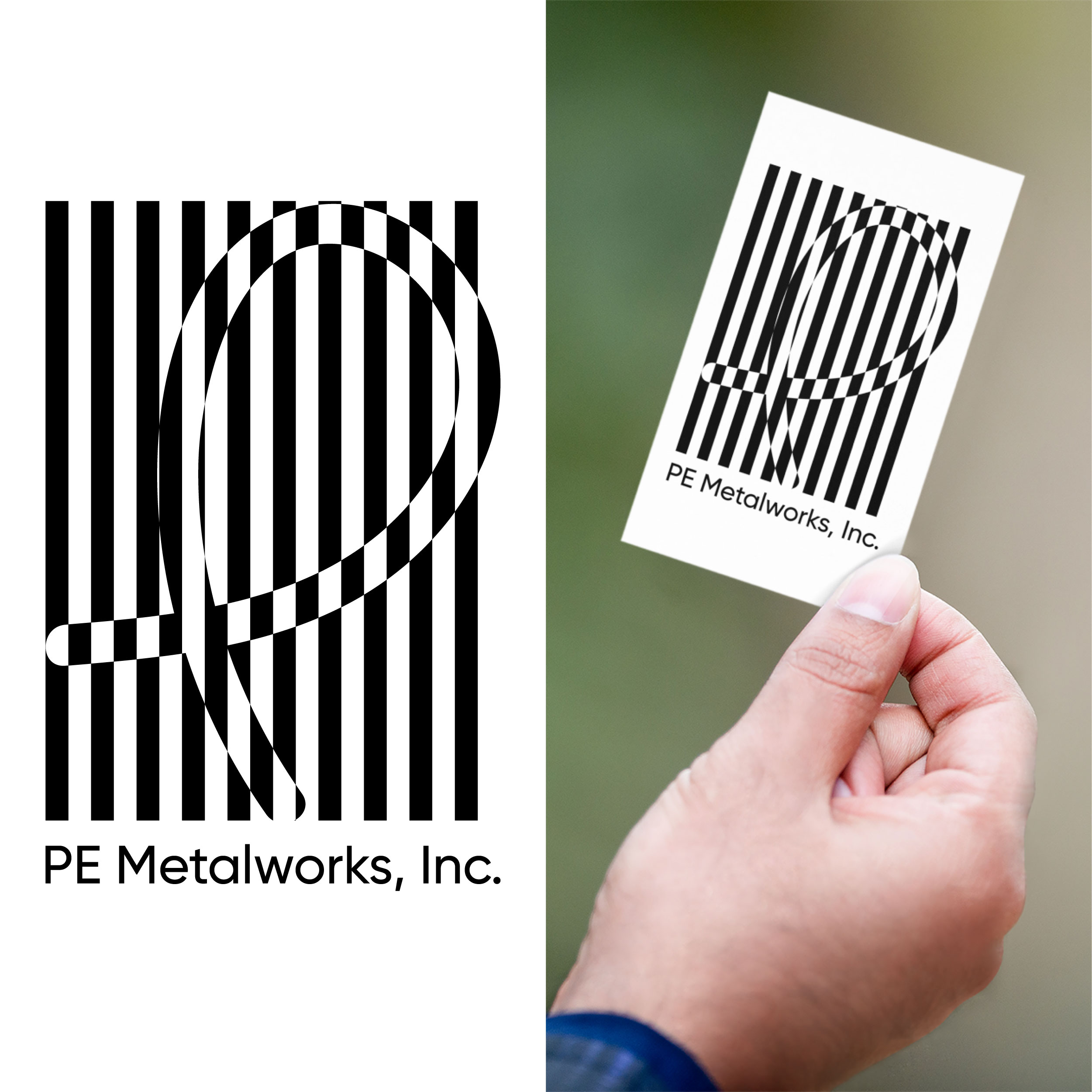 Serious, Modern, Sheet Metal, Manufacturing Logo Design for PE ...