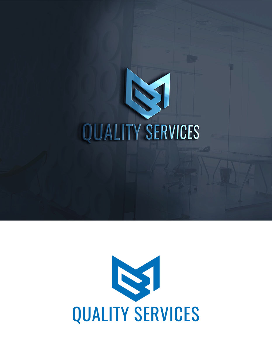 Logo Design for MB Quality Services by BLUE LINE | Design #27673146