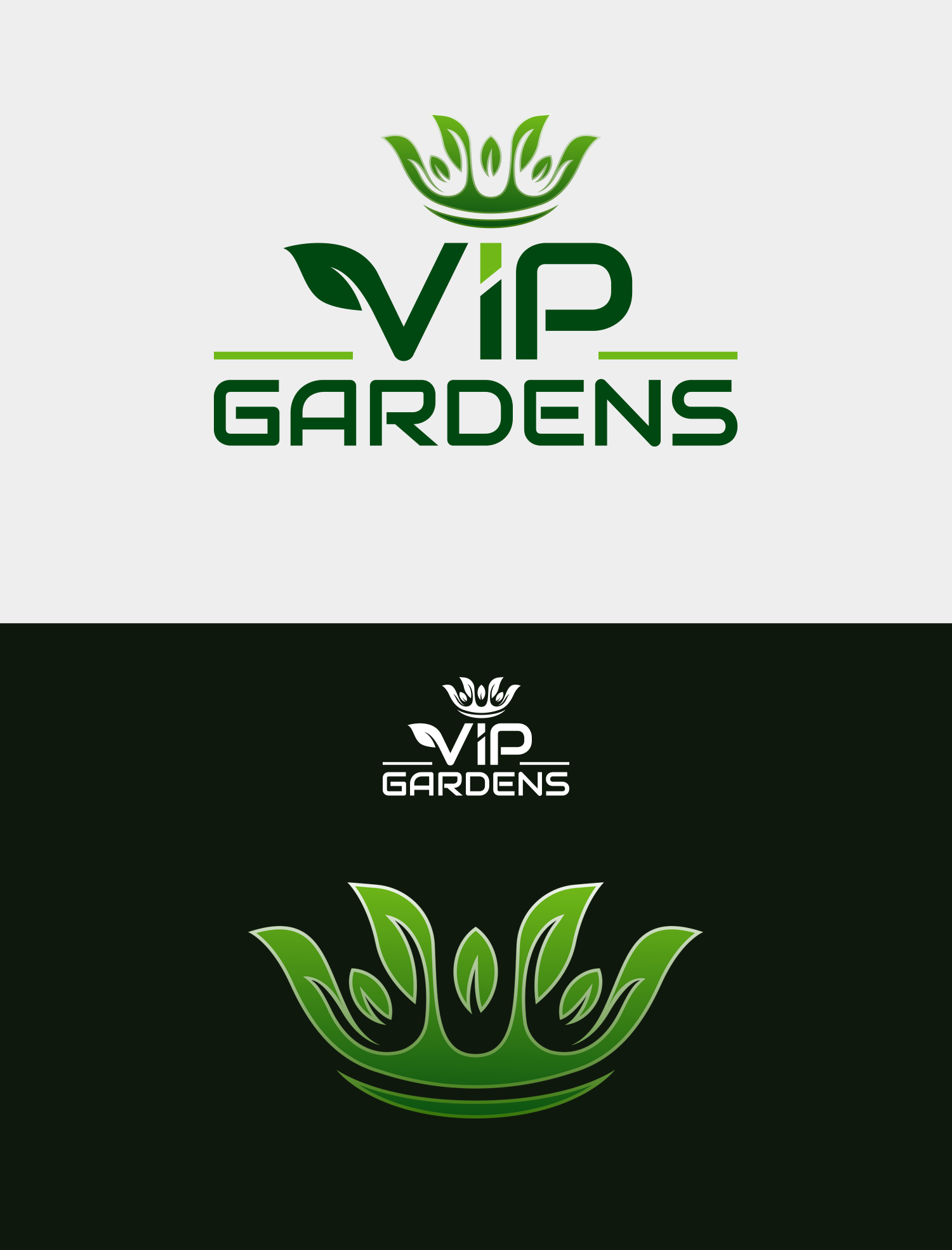 Logo Design for VIP GARDENS by Stingdau | Design #27737602