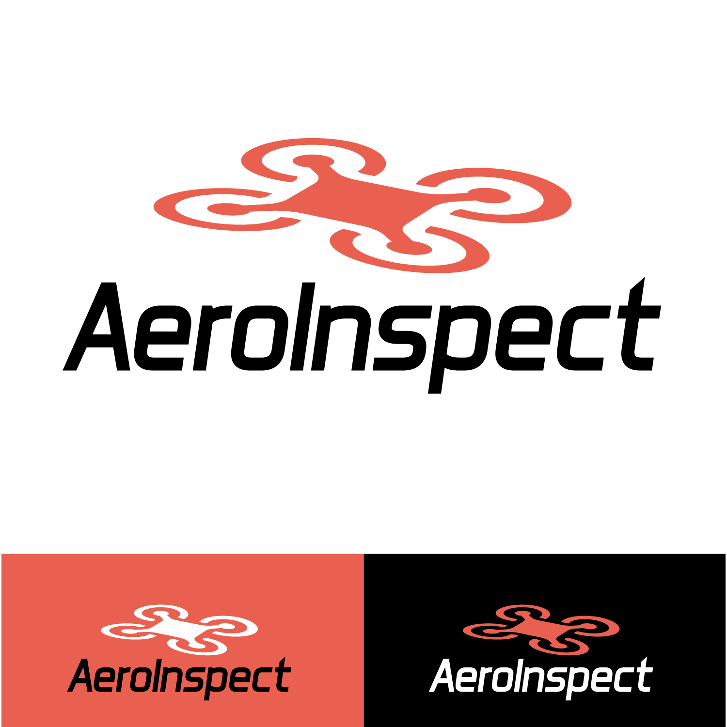 Elegant, Playful Logo Design for "AeroInspect" by vigie | Design #27682867