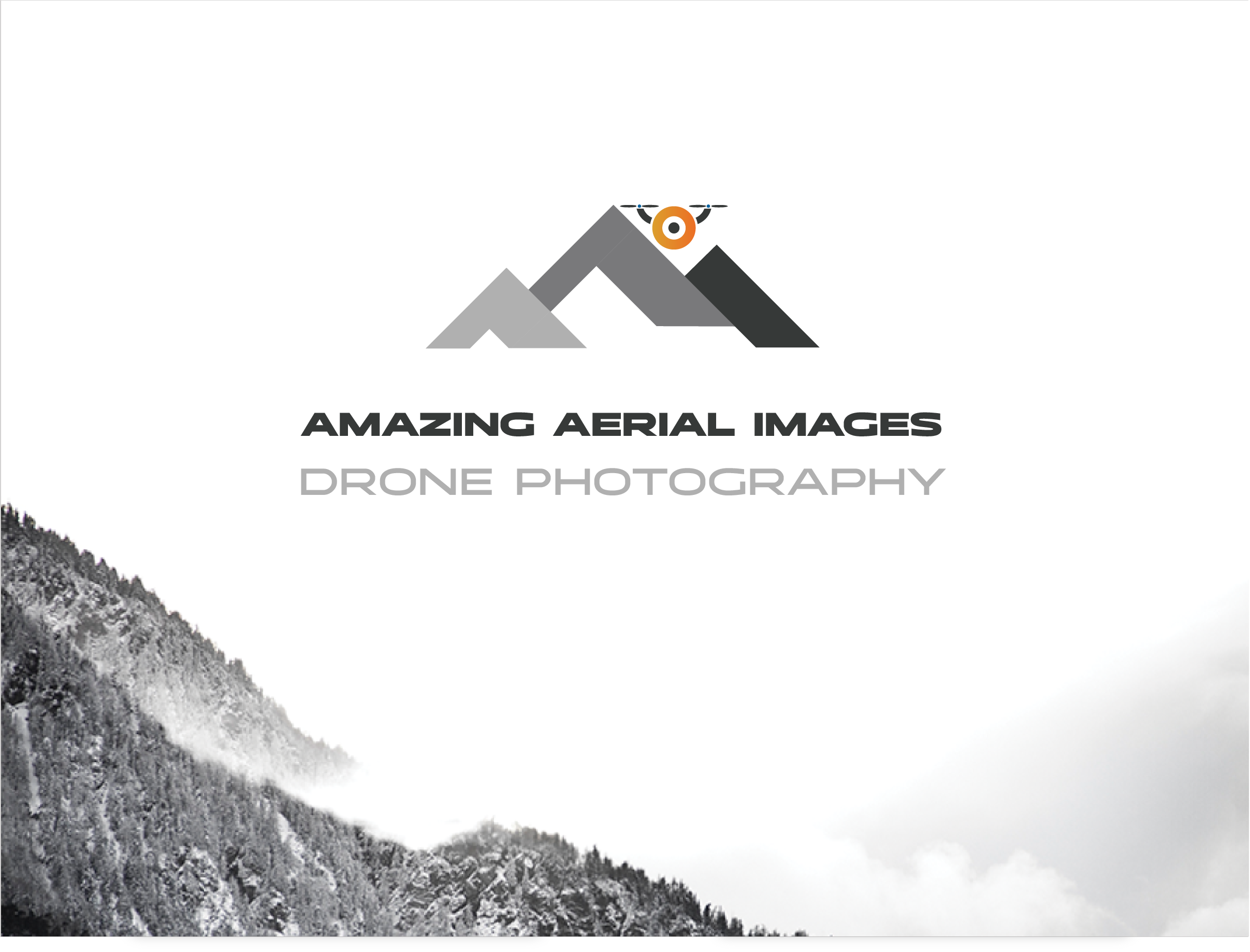Logo Design for Amazing Aerial Images Drone photography by The Seventh ...