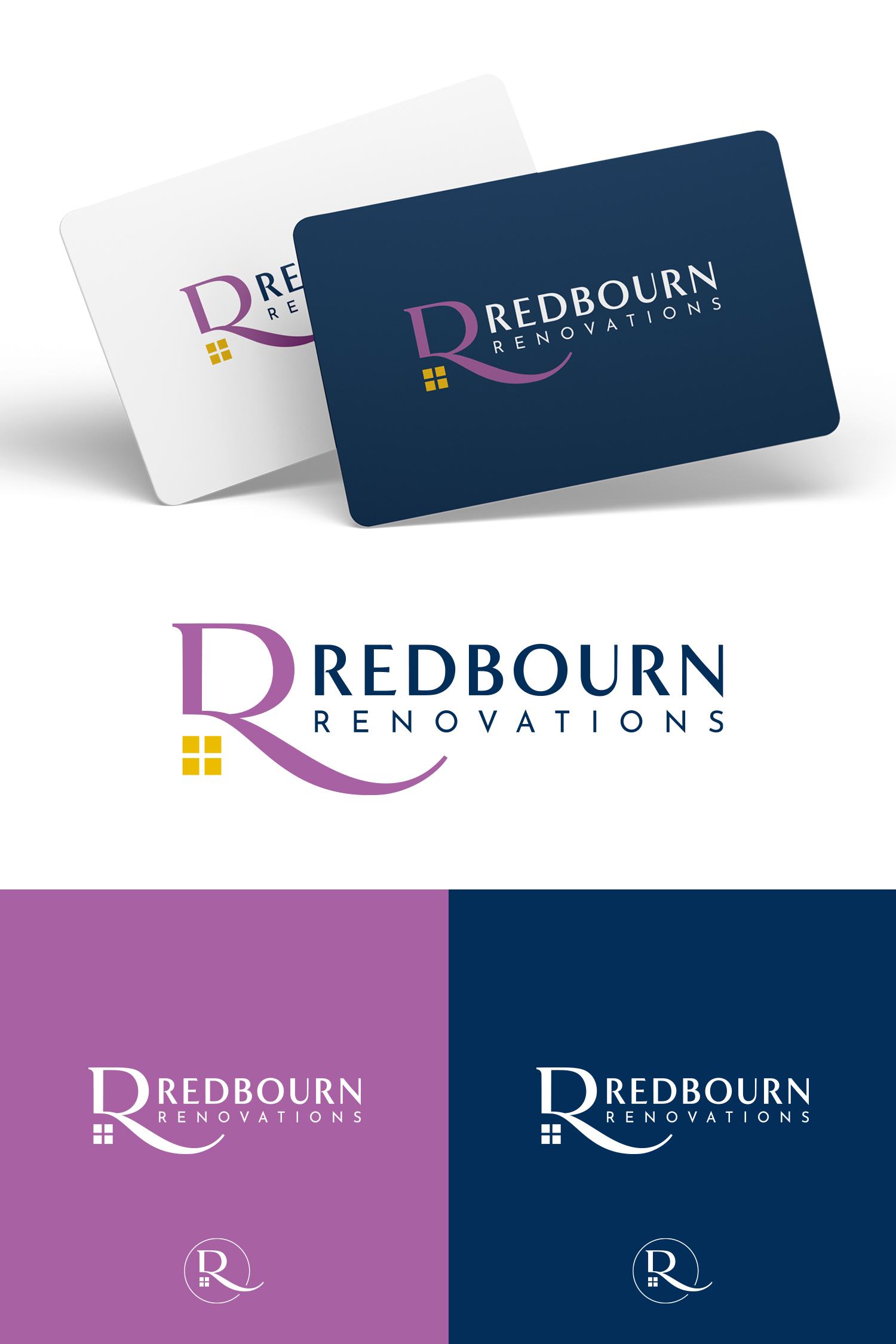 Logo Design for Redbourn Renovations / Homes to Value by designbysy ...