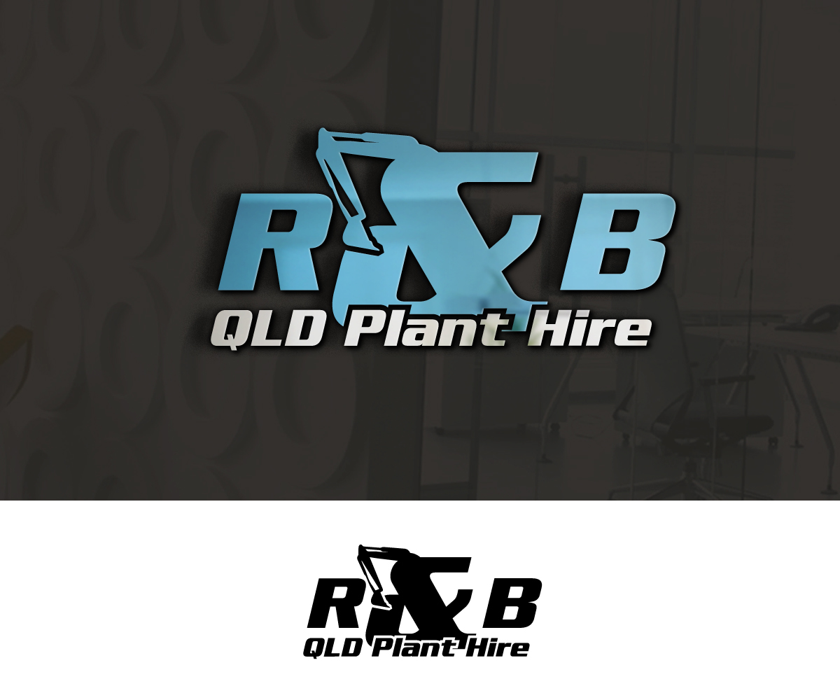 Serious, Masculine, Earthmoving Civil works Logo Design for R & B QLD ...