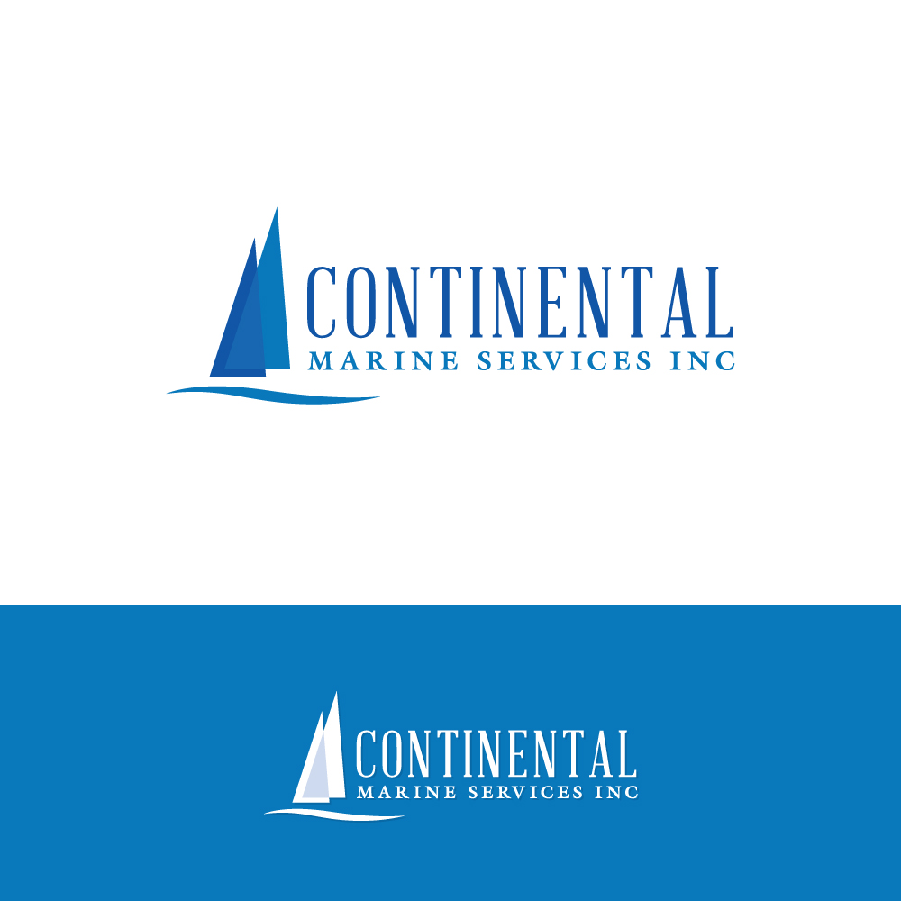 Bold, Serious, Marine Logo Design for Continental Marine Services Inc ...