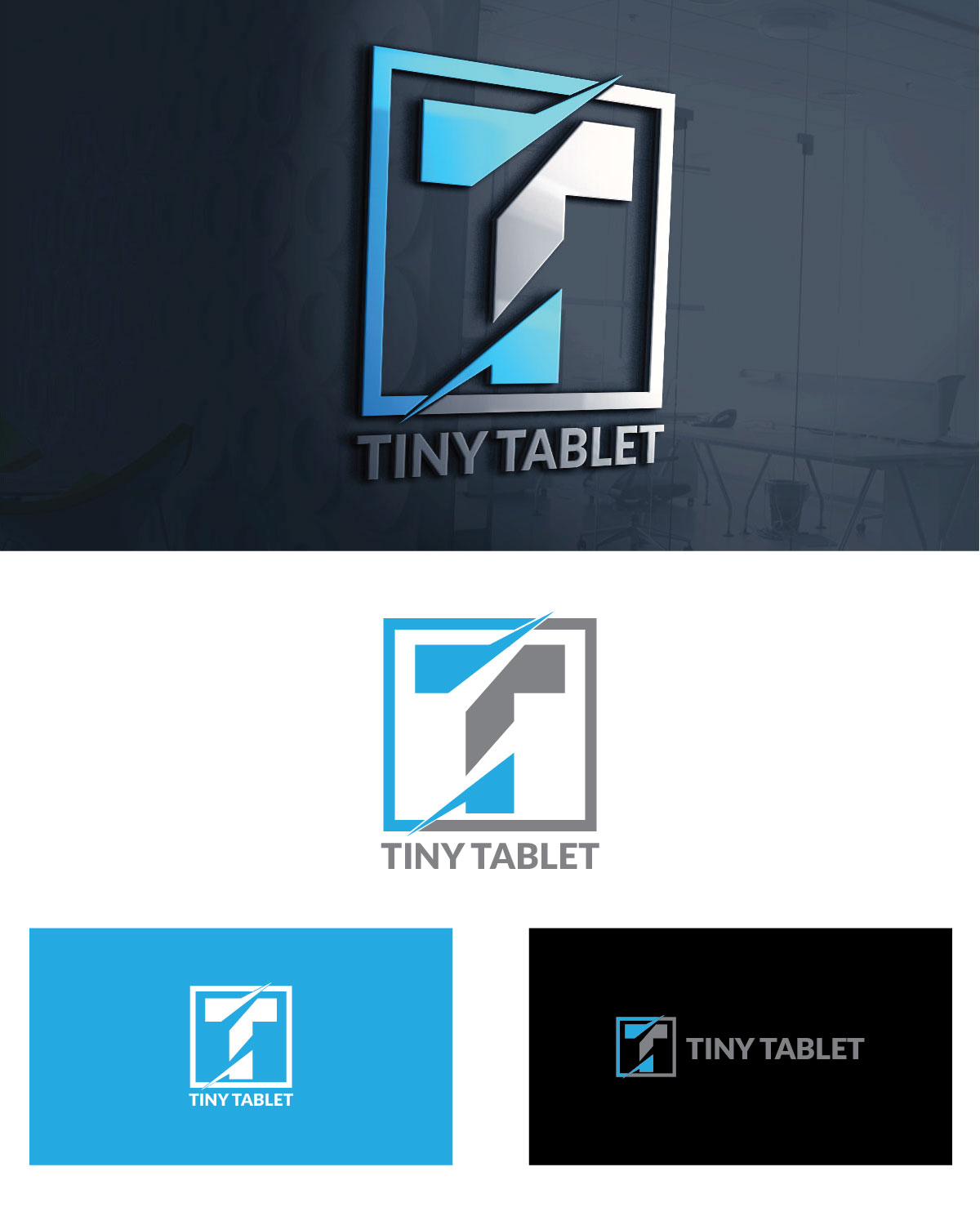 Serious, Modern, Technology, corporate, business Logo Design for Tiny ...