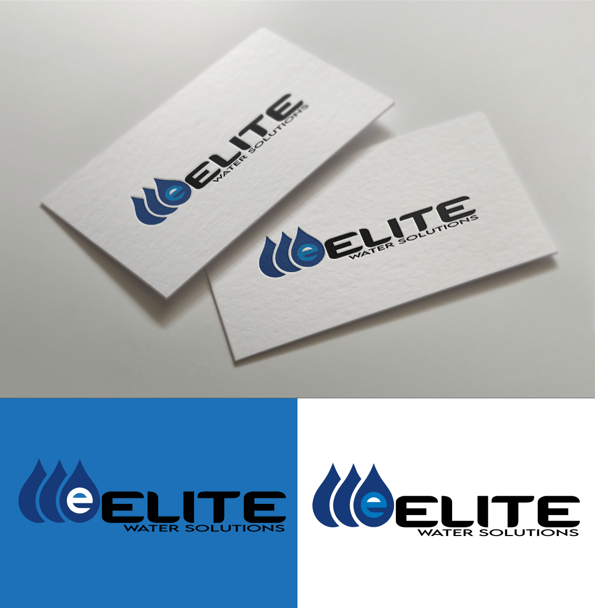 Elegant, Playful, water condtioning Logo Design for Elite Water ...