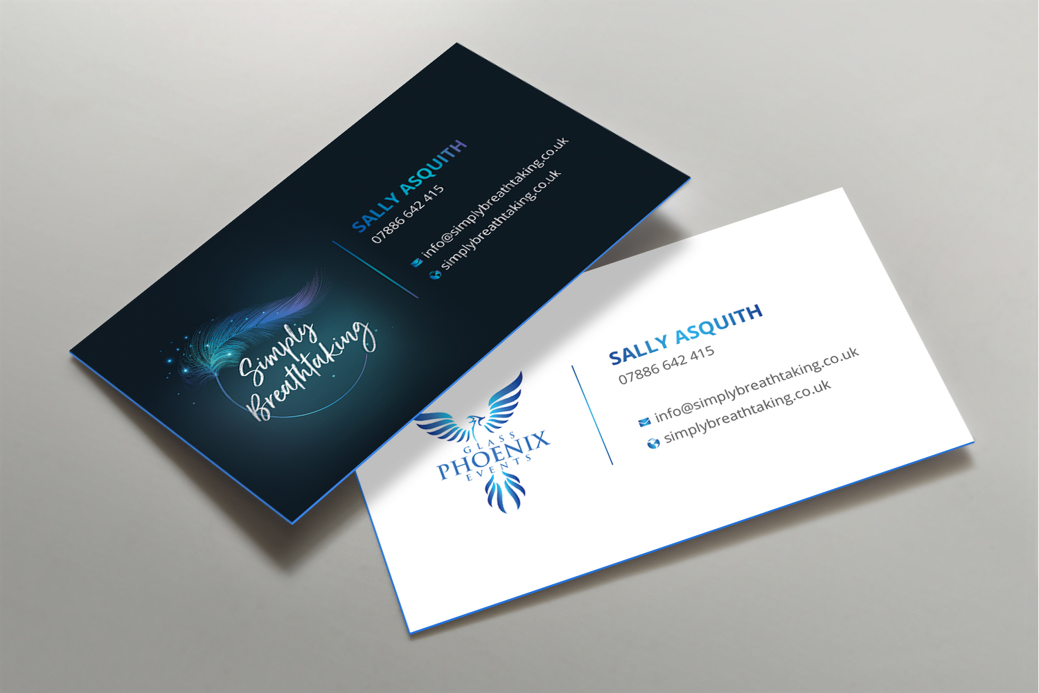 Modern, Bold Business Card Design for a Company by DesignShout | Design ...