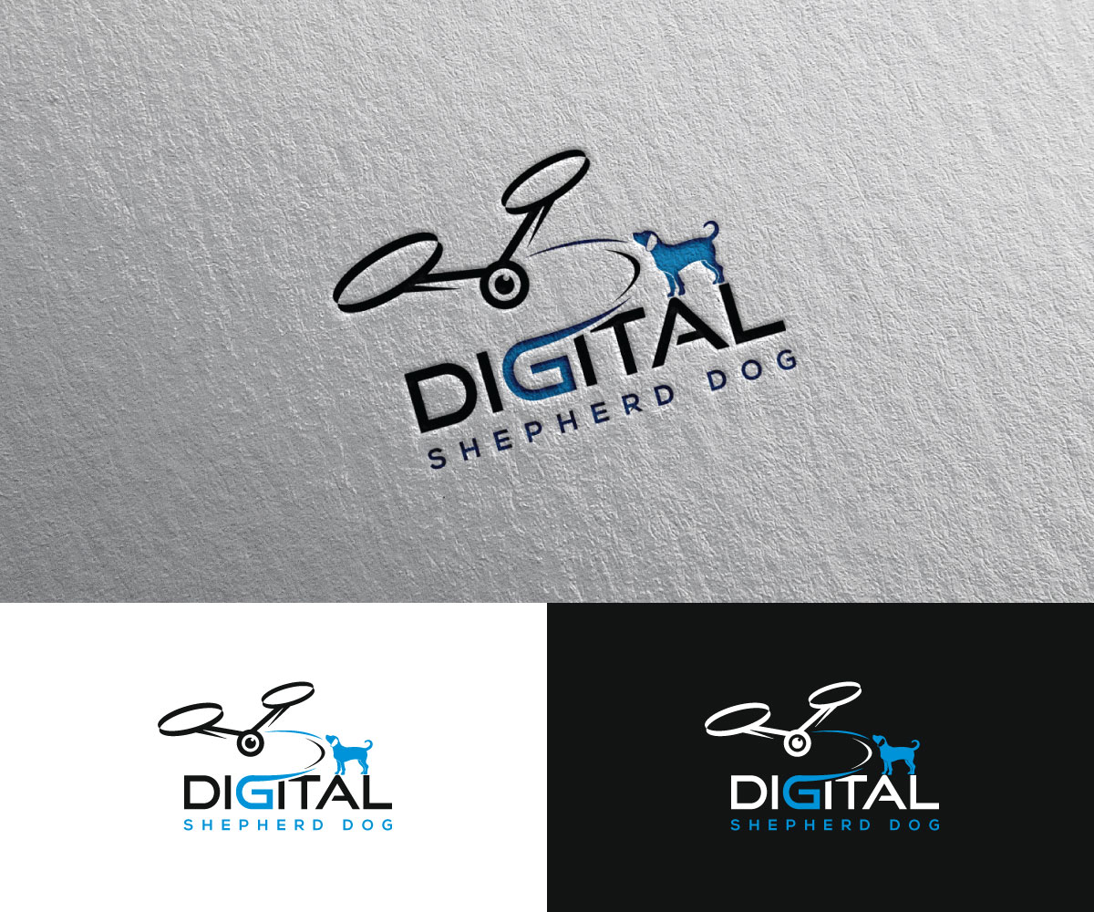 Upmarket, Playful Logo Design for Digital shepherd dog by Iris 3 ...