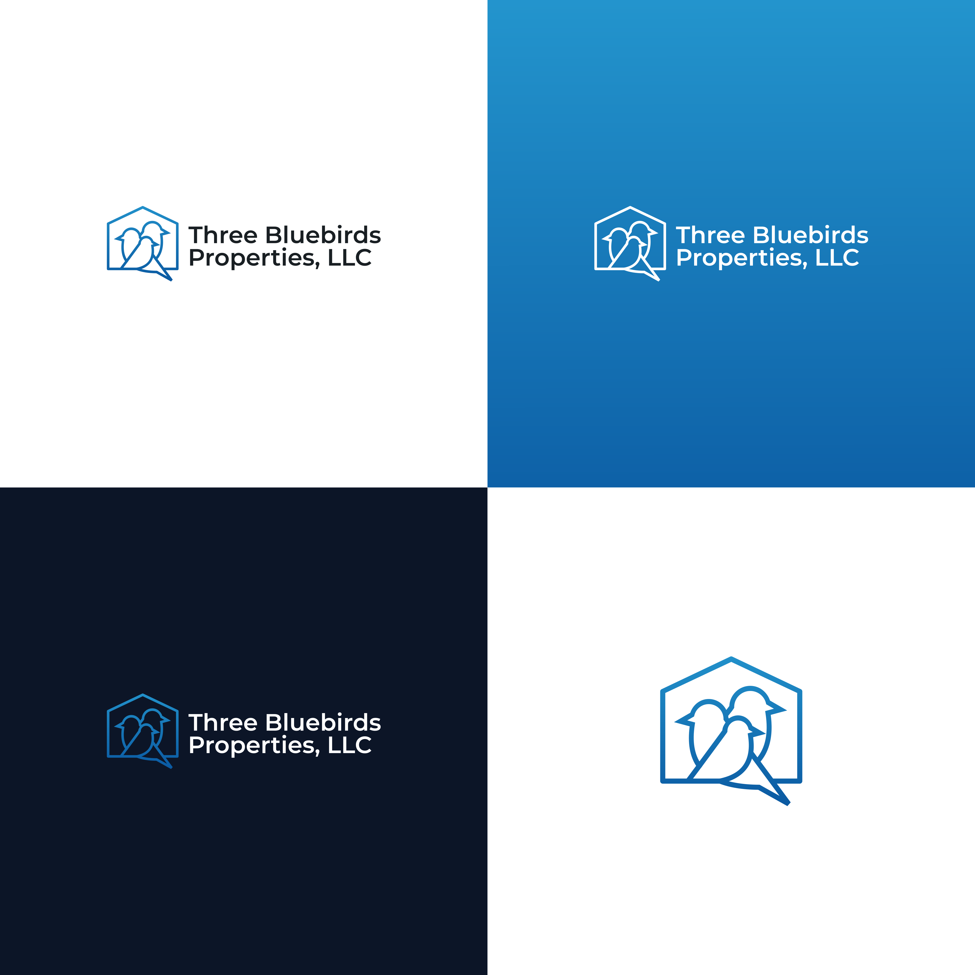 Modern, Professional, Property Management Logo Design for Three ...