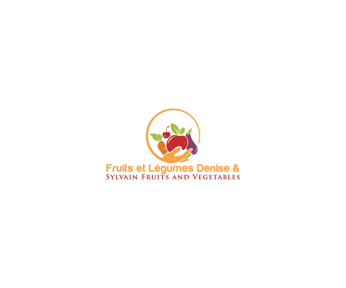 Elegant, Playful Logo Design for Fruits et Légumes Denise & Sylvain ...