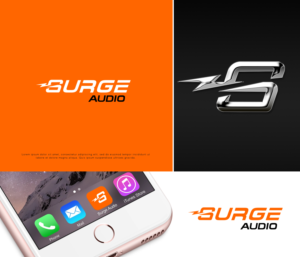 Logo Design for Surge Audio by sangeloenriquez | Design #27790582