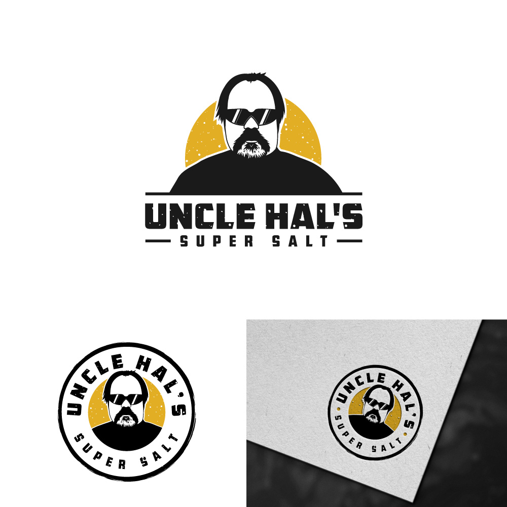 Masculine, Upmarket Logo Design for Uncle Hal's Super Salt by ...