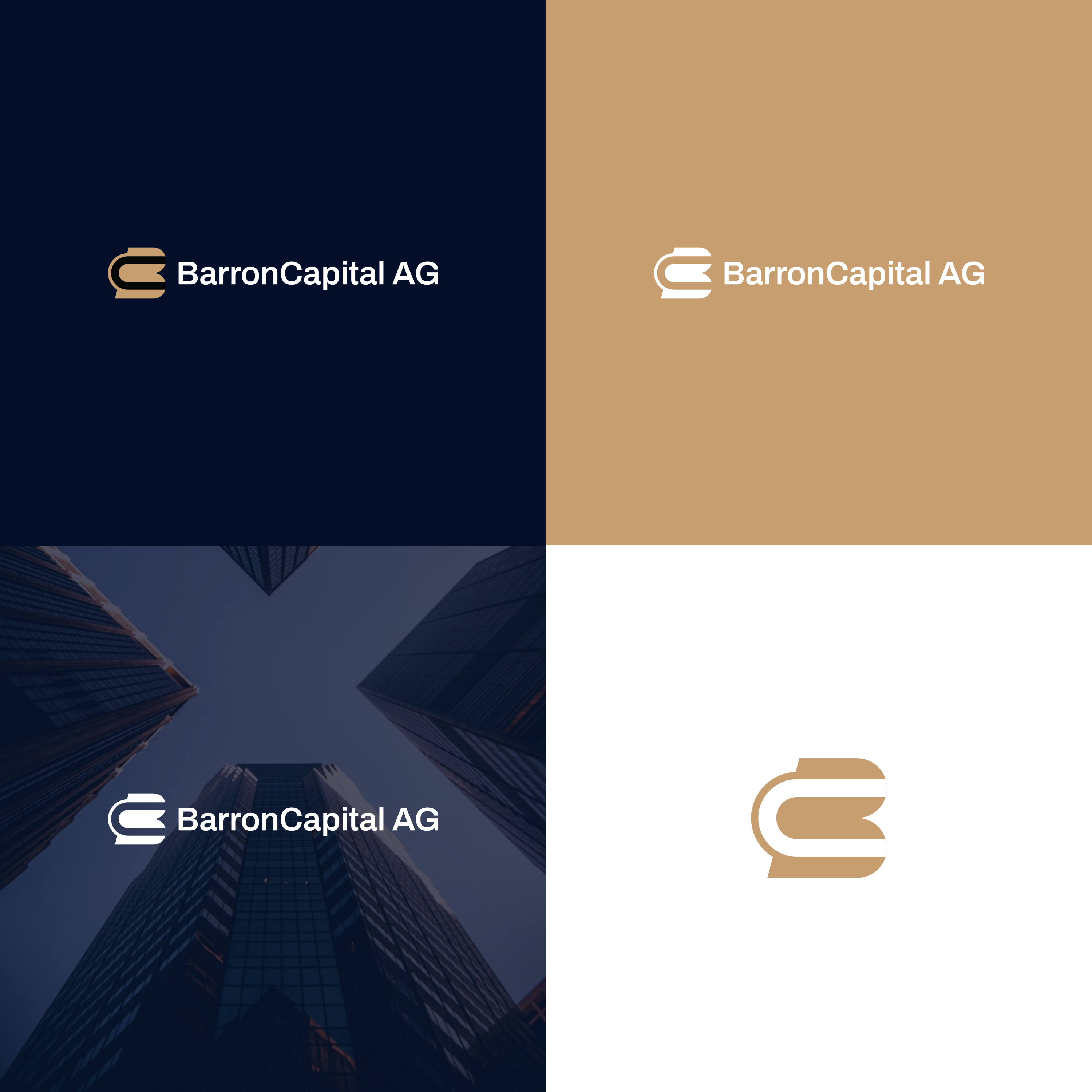 Elegant, Serious, Finanz, Anlagen Logo Design for Barron Capital AG by ...