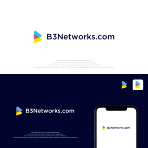 B3Networks Mobile Icon | 22 Logo Designs for Theme is around the 4 ...