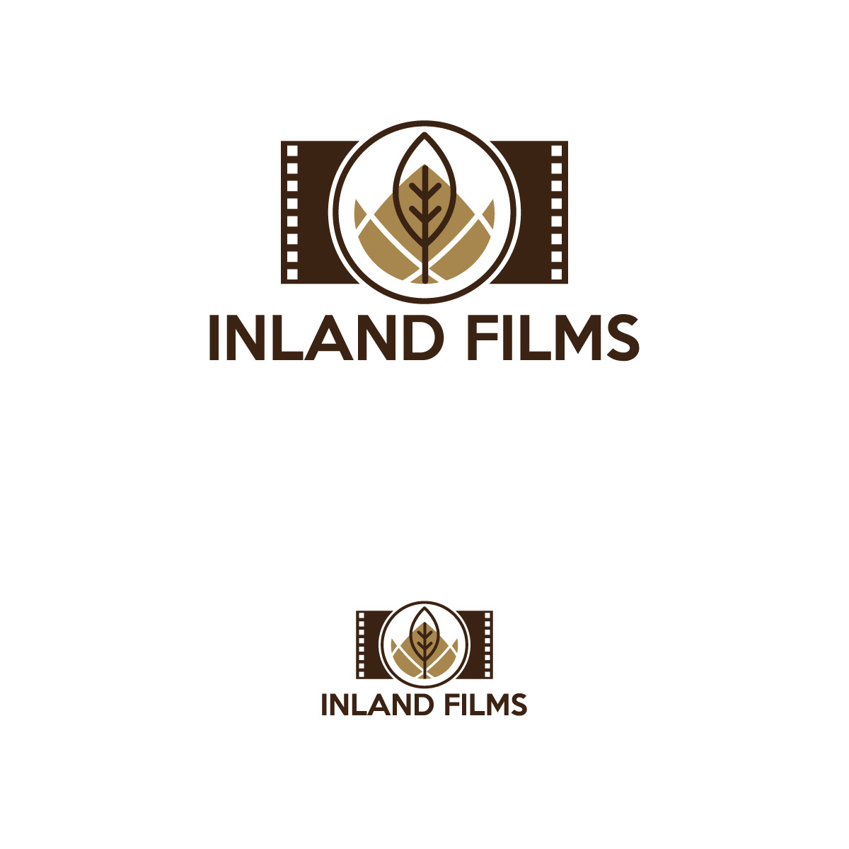 Bold, Playful, Television and Film Logo Design for INLAND FILMS by ...