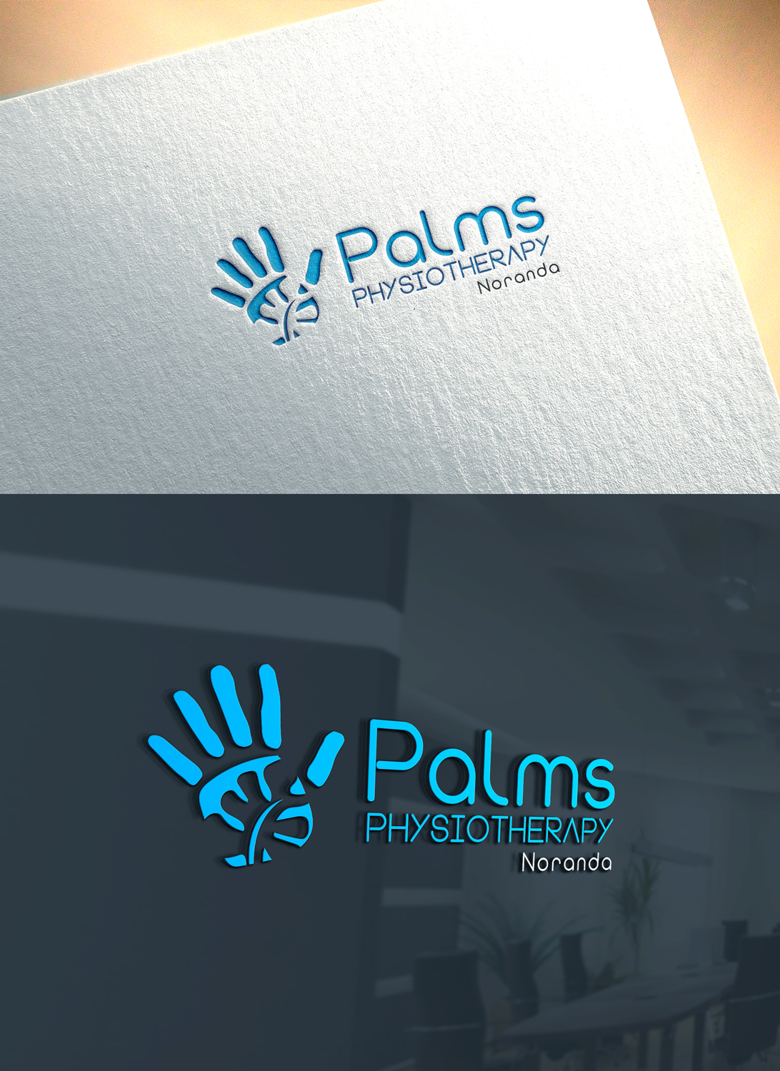 Elegant, Playful Logo Design for Palms Physiotherapy, Noranda by ...