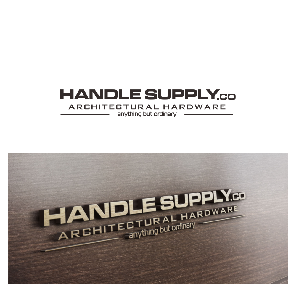 Elegant, Playful, Architectural Logo Design for Handle Supply Co ...