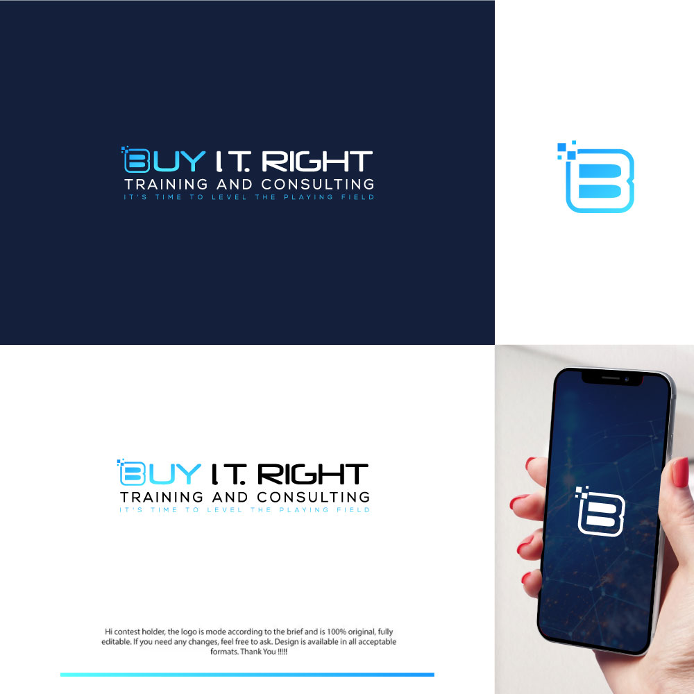 Serious, Professional, Information Technology purchasing Logo Design ...