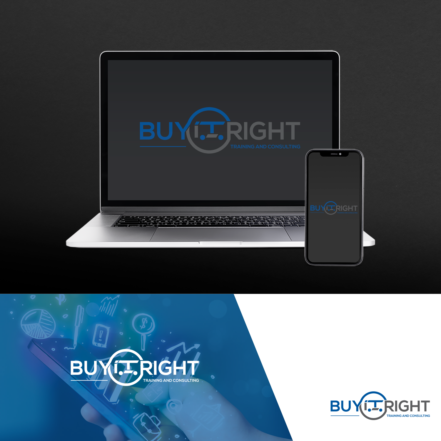 Serious, Professional, Information Technology purchasing Logo Design ...