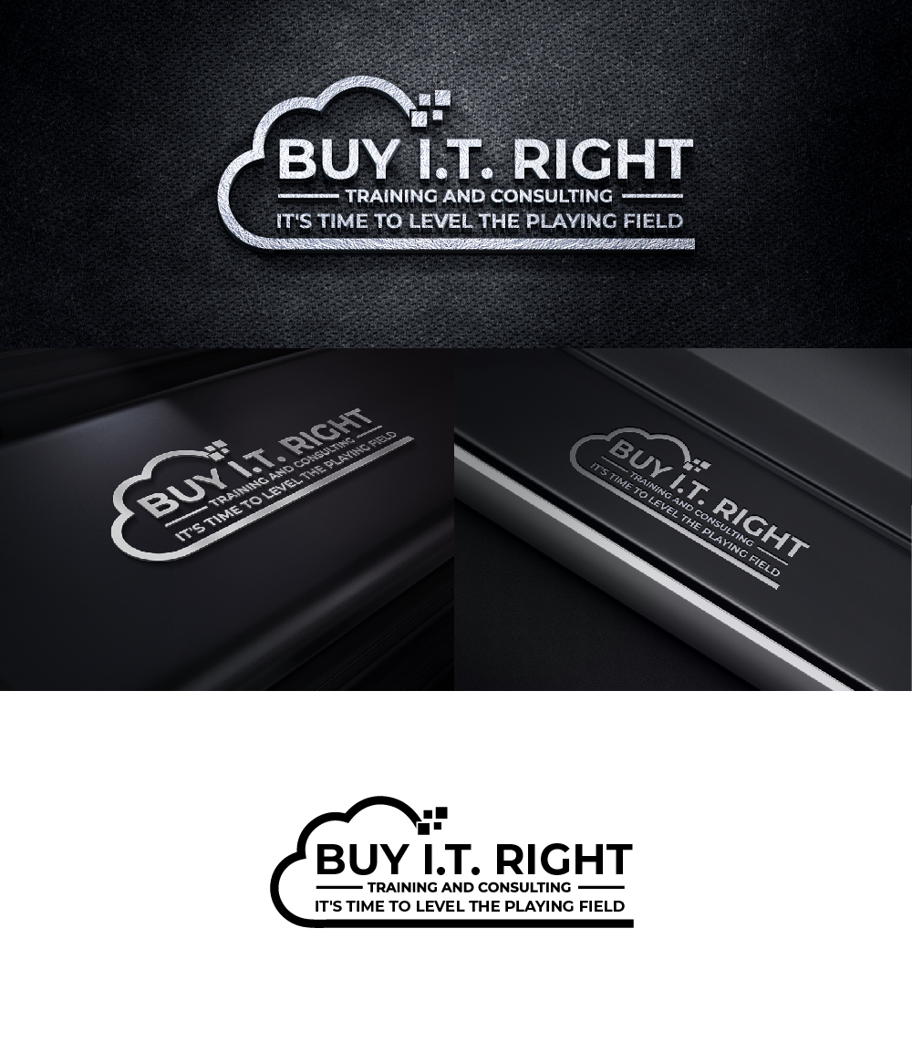 Serious, Professional, Information Technology purchasing Logo Design for Buy I.T. Right (Main ...