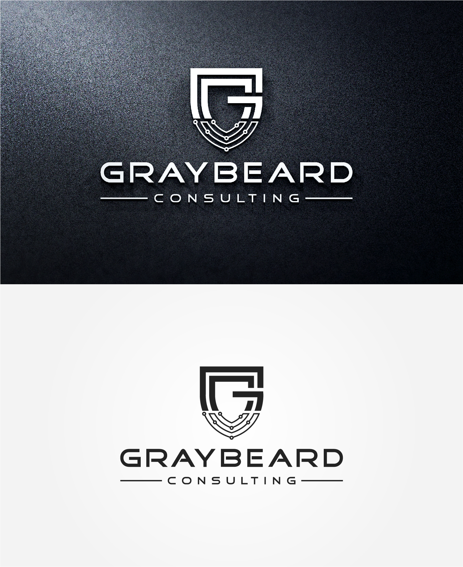 Modern, Professional Logo Design for GC or Graybeard Consulting by sushsharma99 | Design #27828084