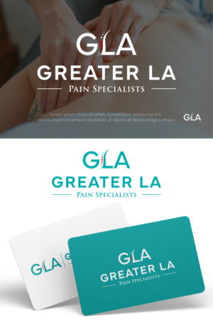 GLA Pain | 36 Logo Designs for Greater LA Pain Specialists