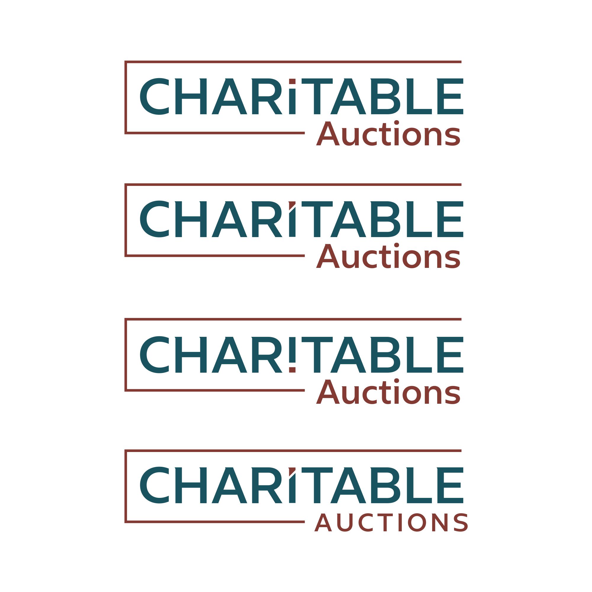 Modern, Professional, Auction Logo Design for Charitable Auctions by ...