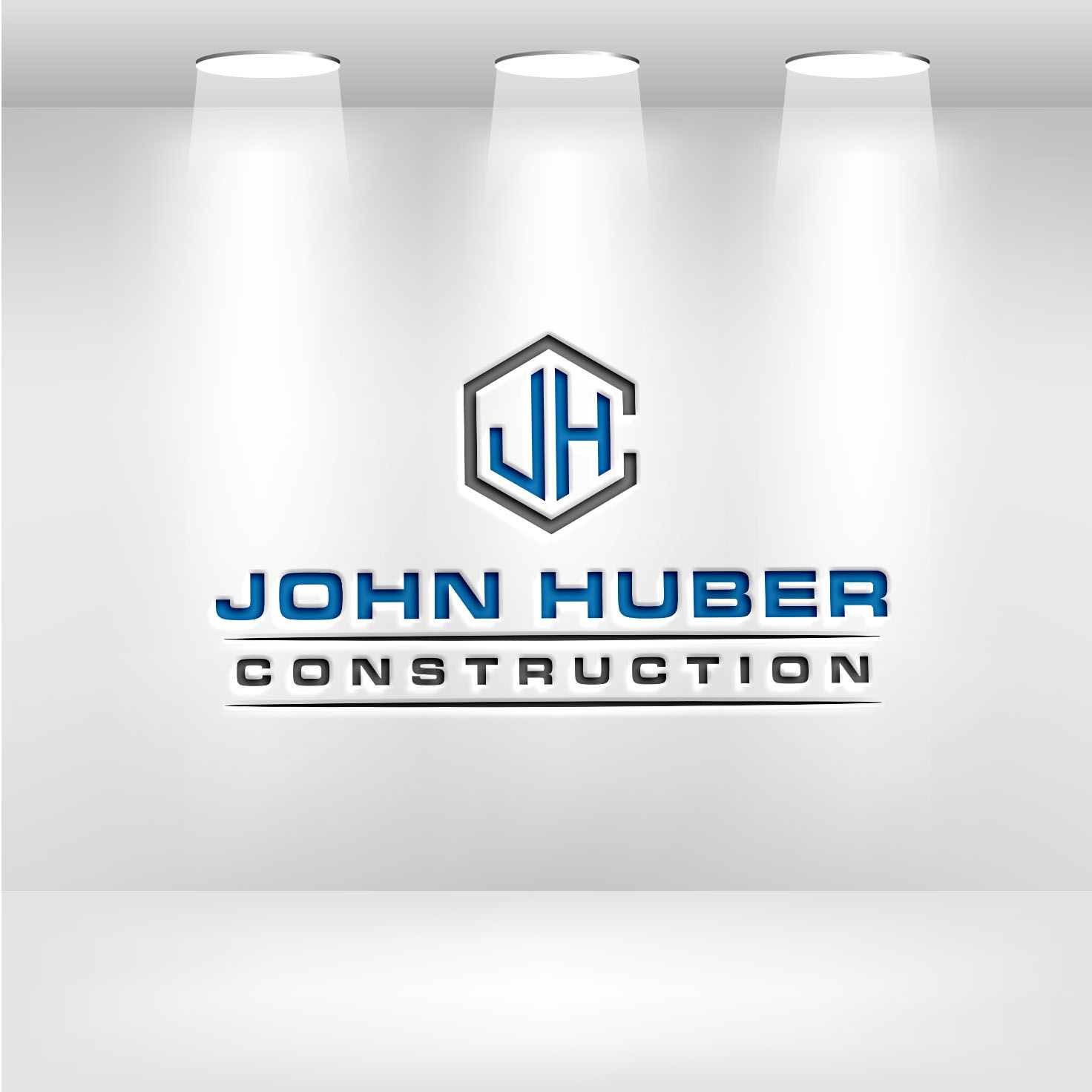 Logo Design for Either "John Huber Construction" or "John Huber ...