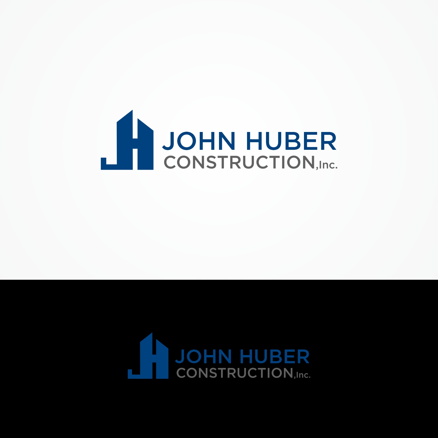 Logo Design for Either "John Huber Construction" or "John Huber ...