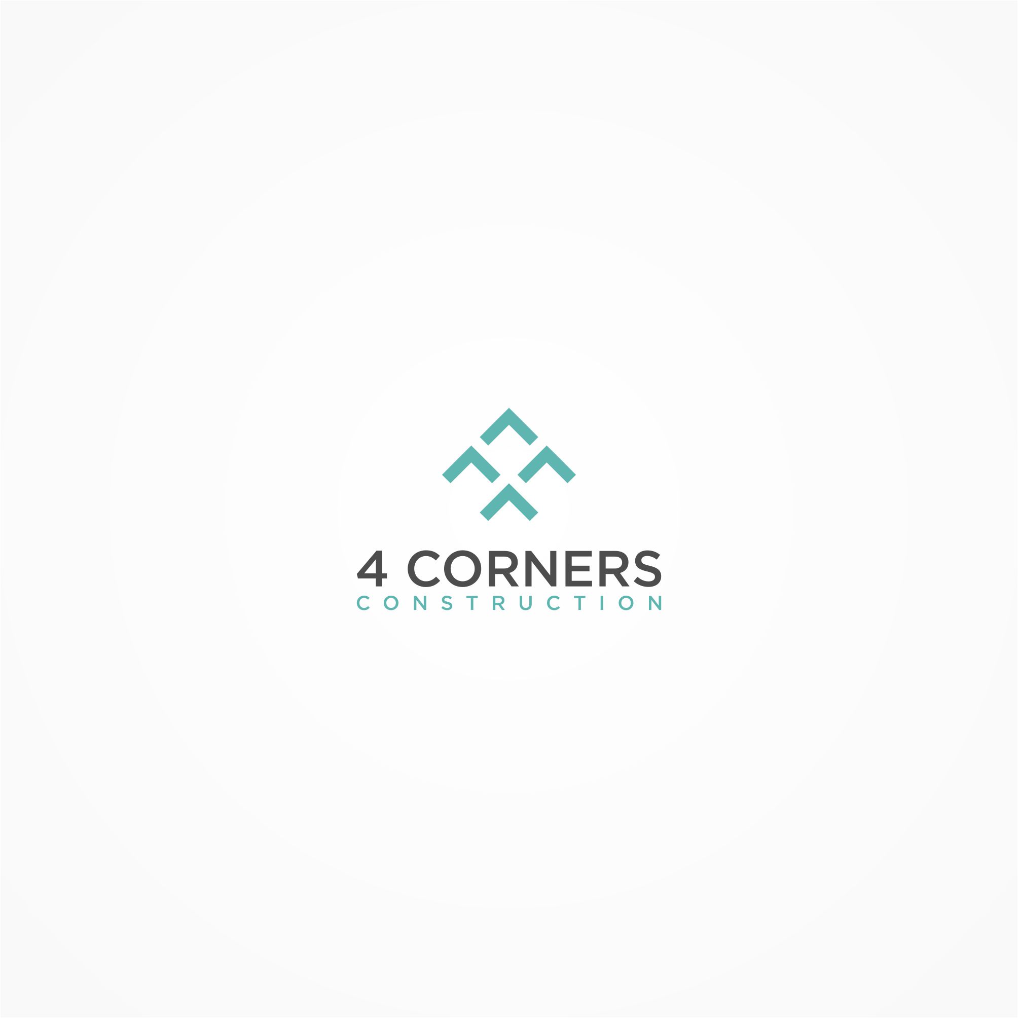 Elegant, Playful, Construction Logo Design for 4 Corners Construction ...