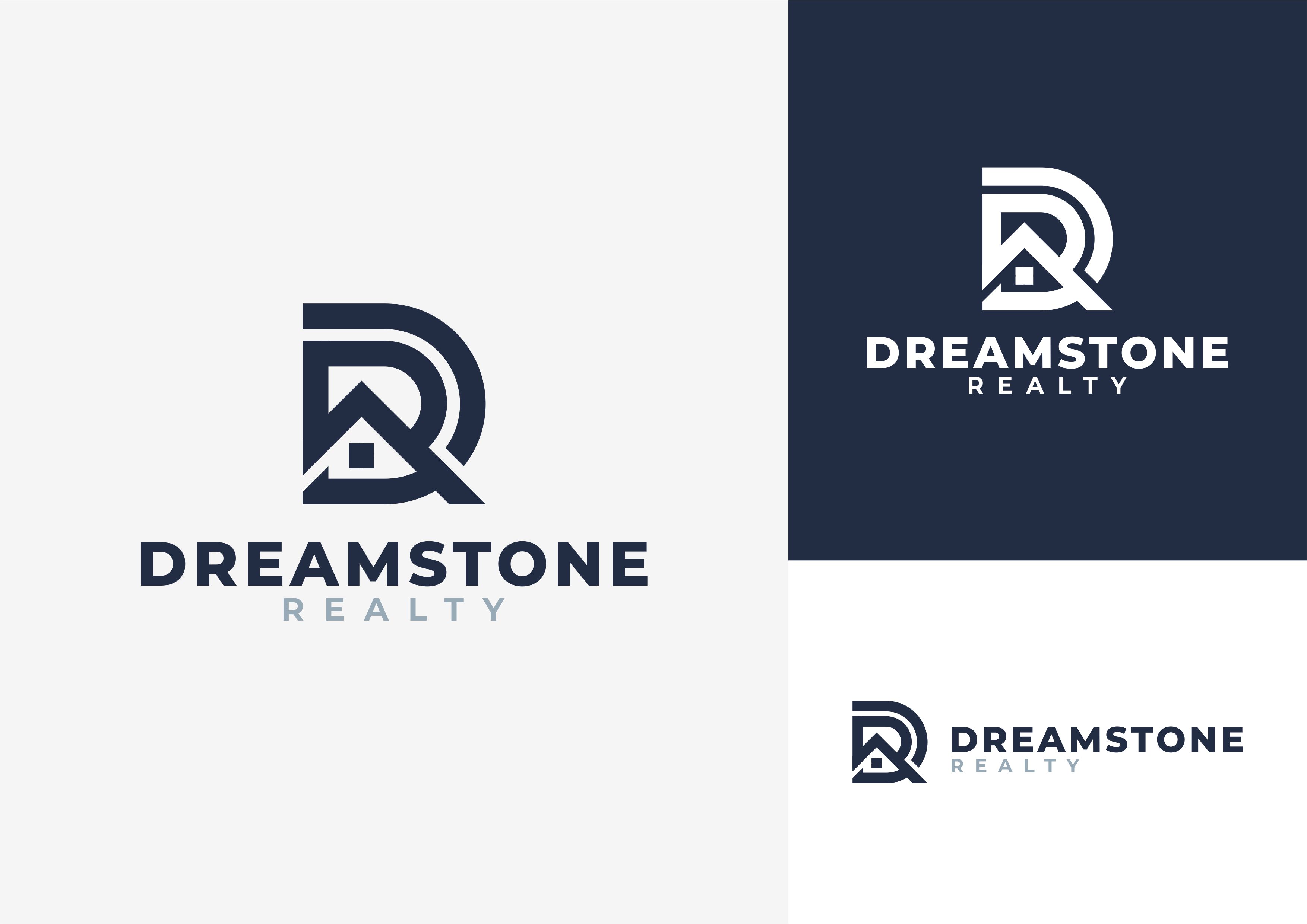 Elegant, Playful, Real Estate Logo Design for Dreamstone Realty by ...