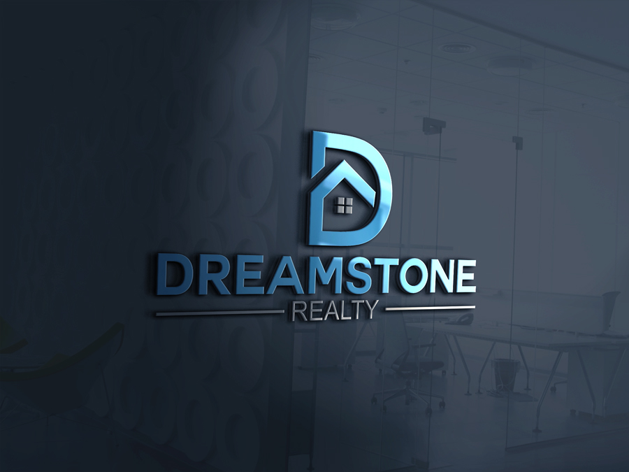 Elegant, Playful, Real Estate Logo Design for Dreamstone Realty by MH ...