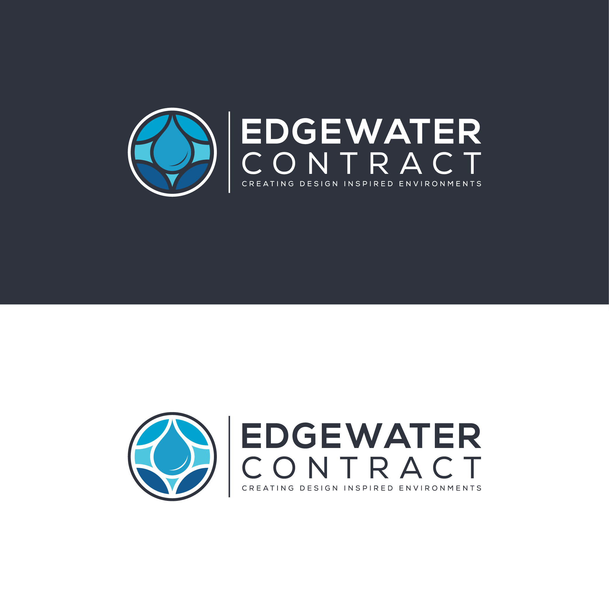 Logo Design for Edgewater Contract (Main) and a Tag line - Creating ...