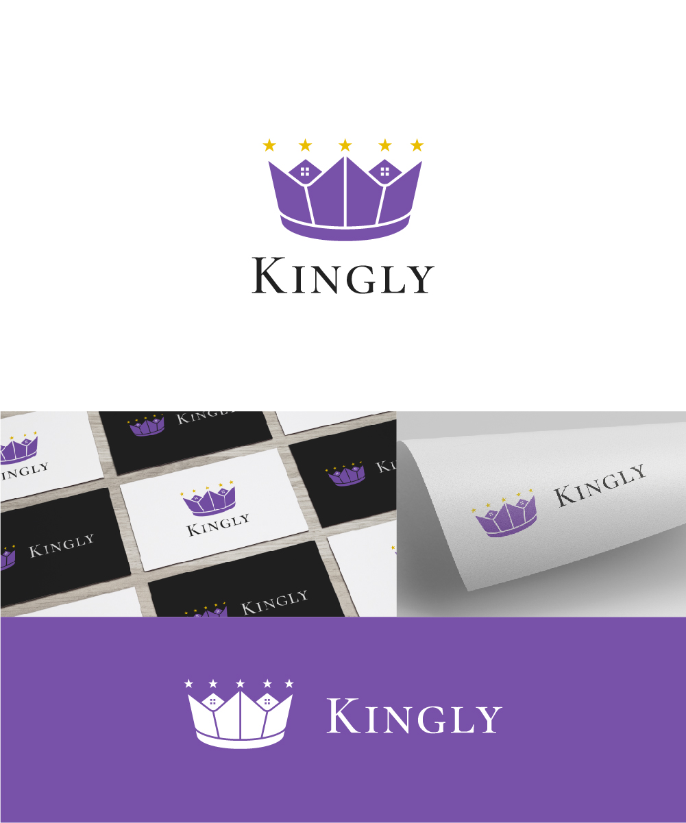 Elegant, Playful, vacation rental/airbnb Logo Design for Kingly by ...