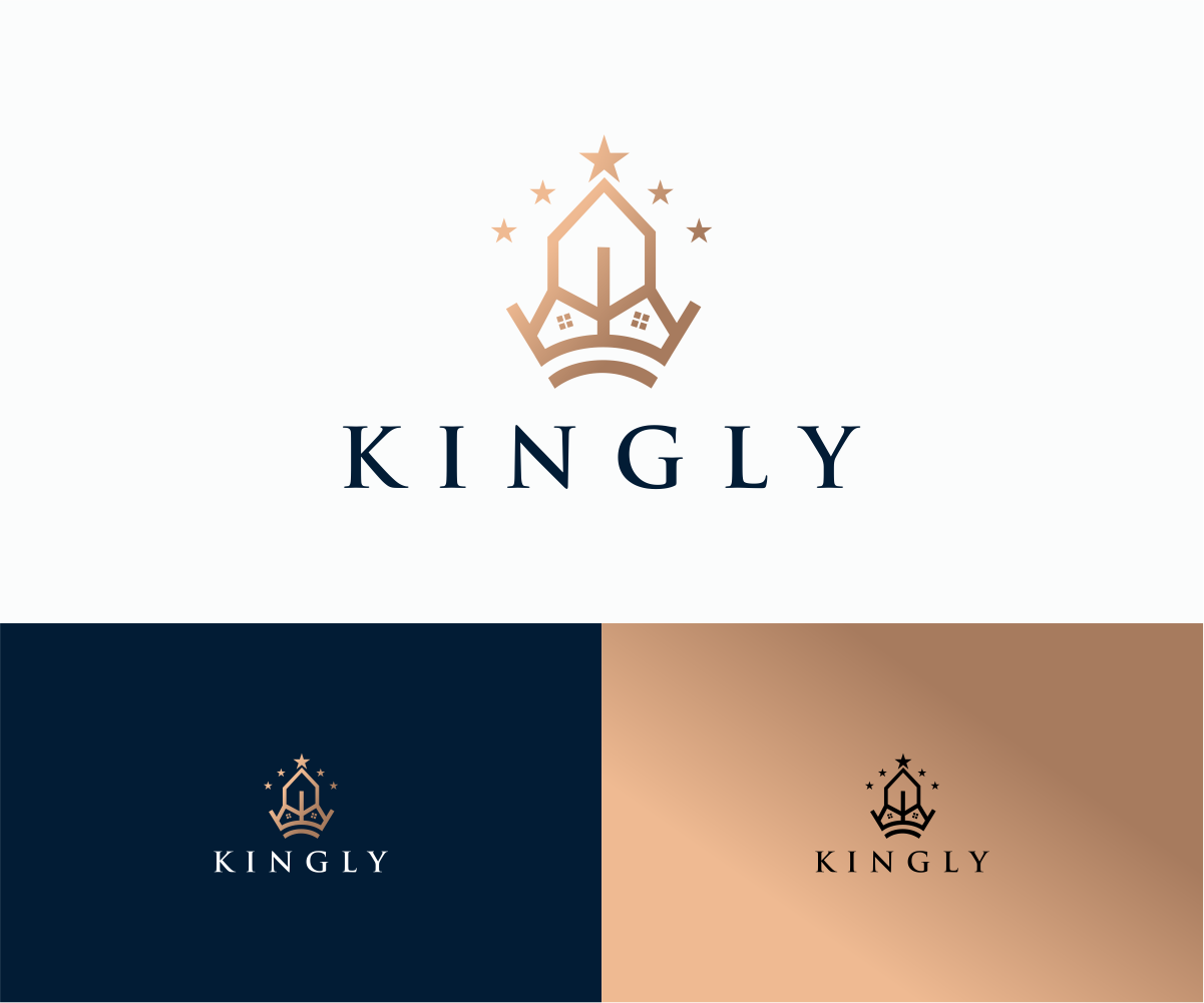 Elegant, Playful, vacation rental/airbnb Logo Design for Kingly by ...